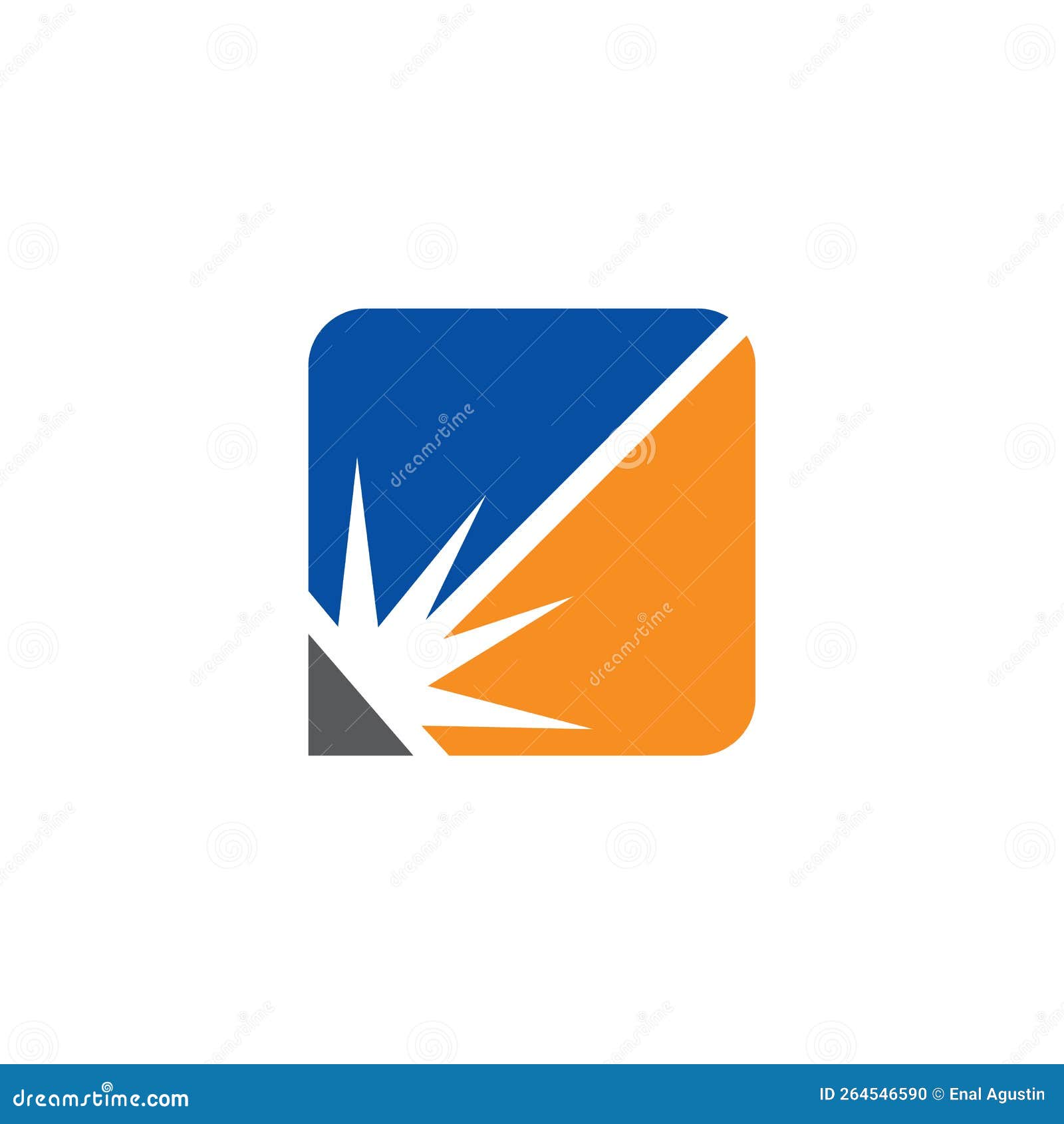 Laser die cut logo design stock vector. Illustration of drawing - 264546590