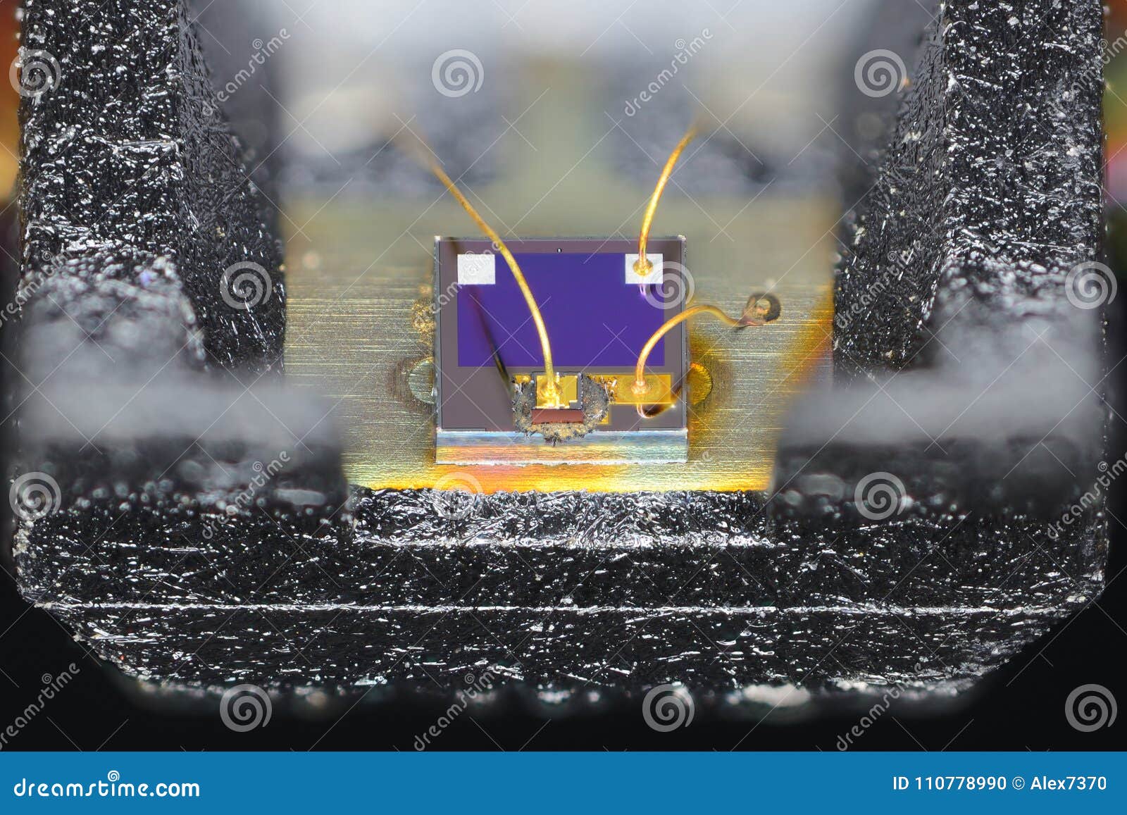 Laser Diode, Taken from Optical Storage Drive Stock Photo - Image of ...