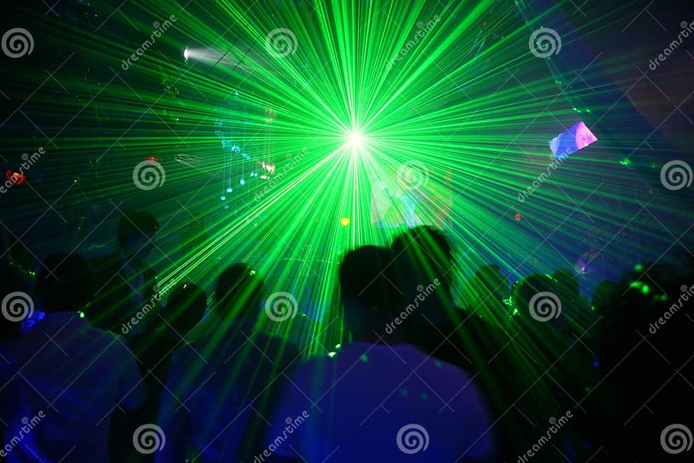 Laser disco stock photo. Image of decoration, club, electro - 2351642