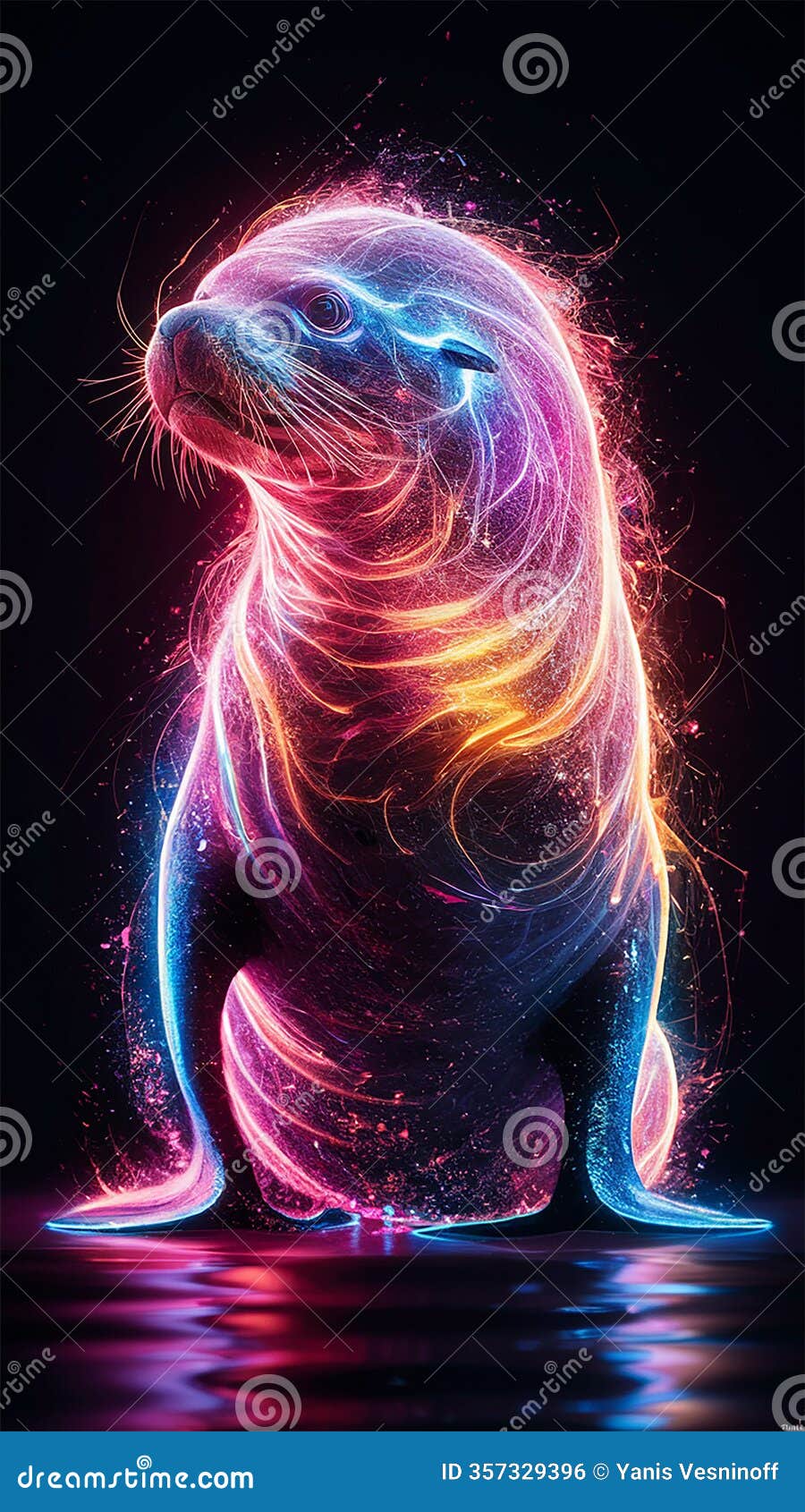 This Laser-exploded Hologram Design in 3D Features a Vibrant, Artistic ...