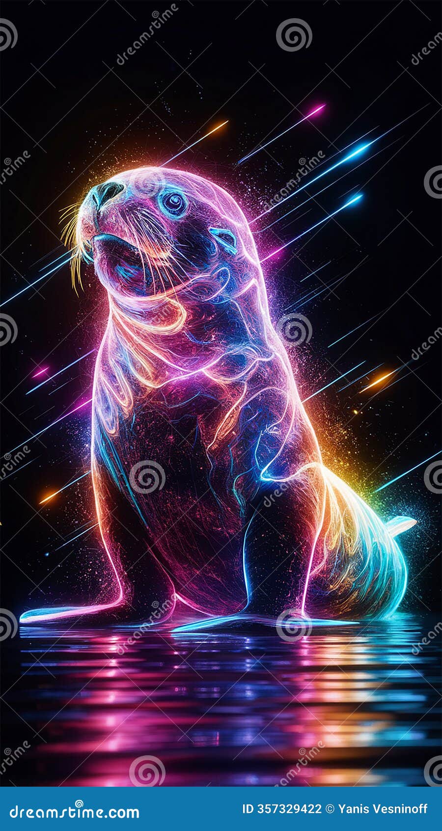 This Laser-exploded Hologram Design in 3D Features a Vibrant, Artistic ...