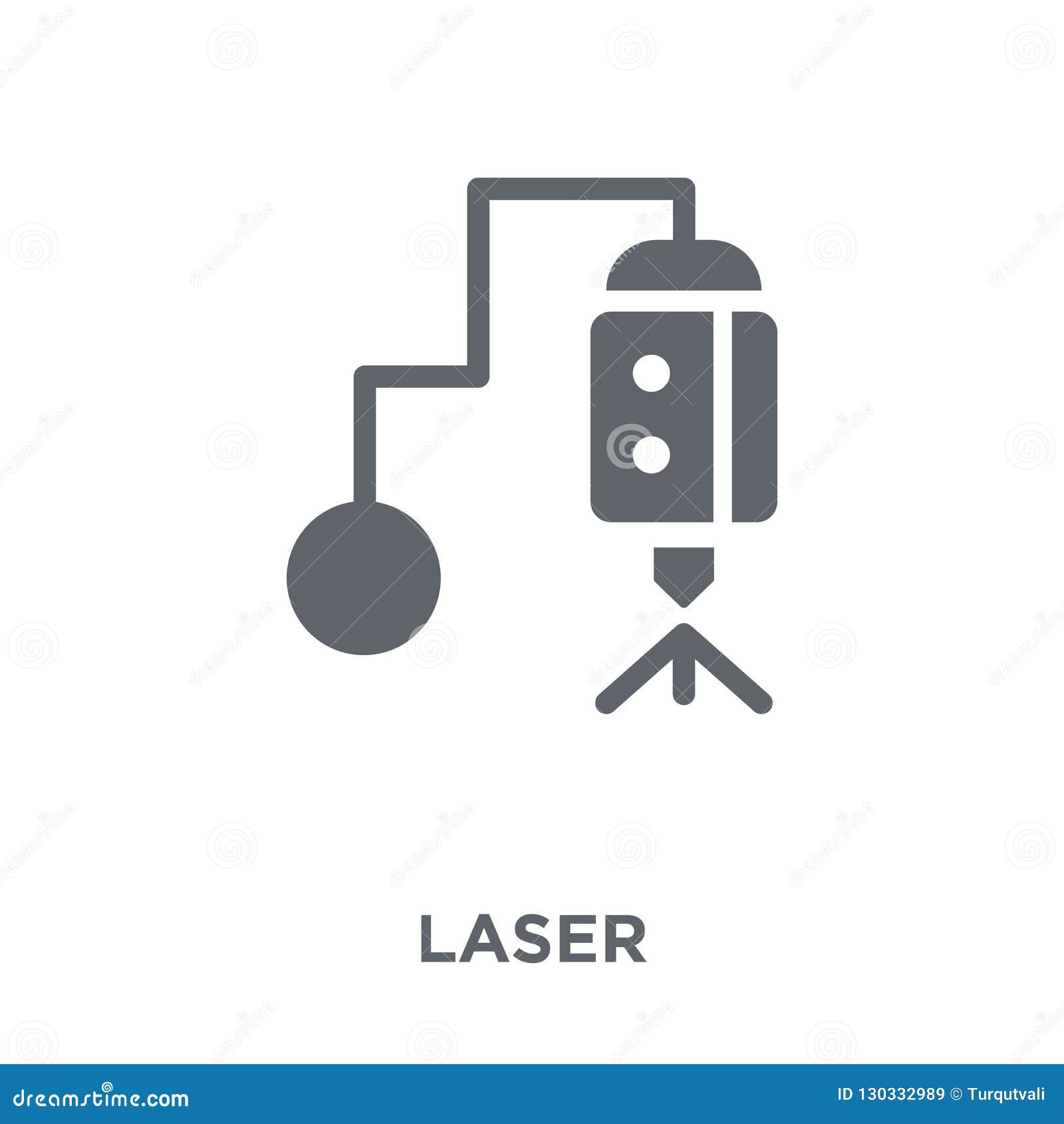 Laser Icon from Collection. Stock Vector - Illustration of cutting ...