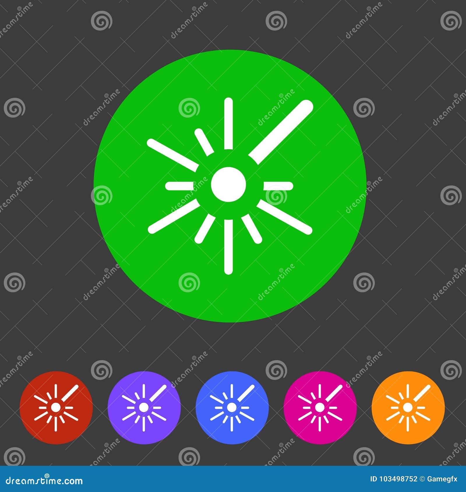 Laser Icon Black And White Vector Outline Sign | CartoonDealer.com ...