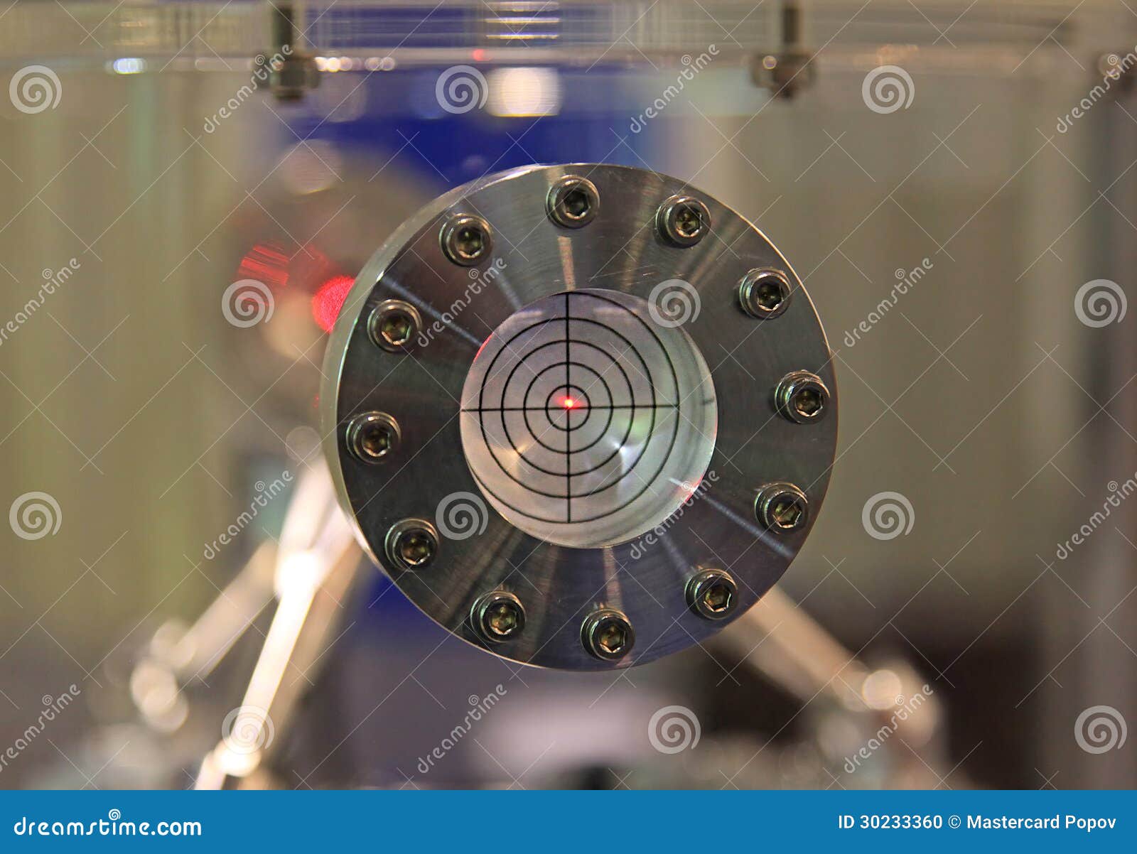 Target Laboratory Laser stock photo. Image of vacuum - 30233360