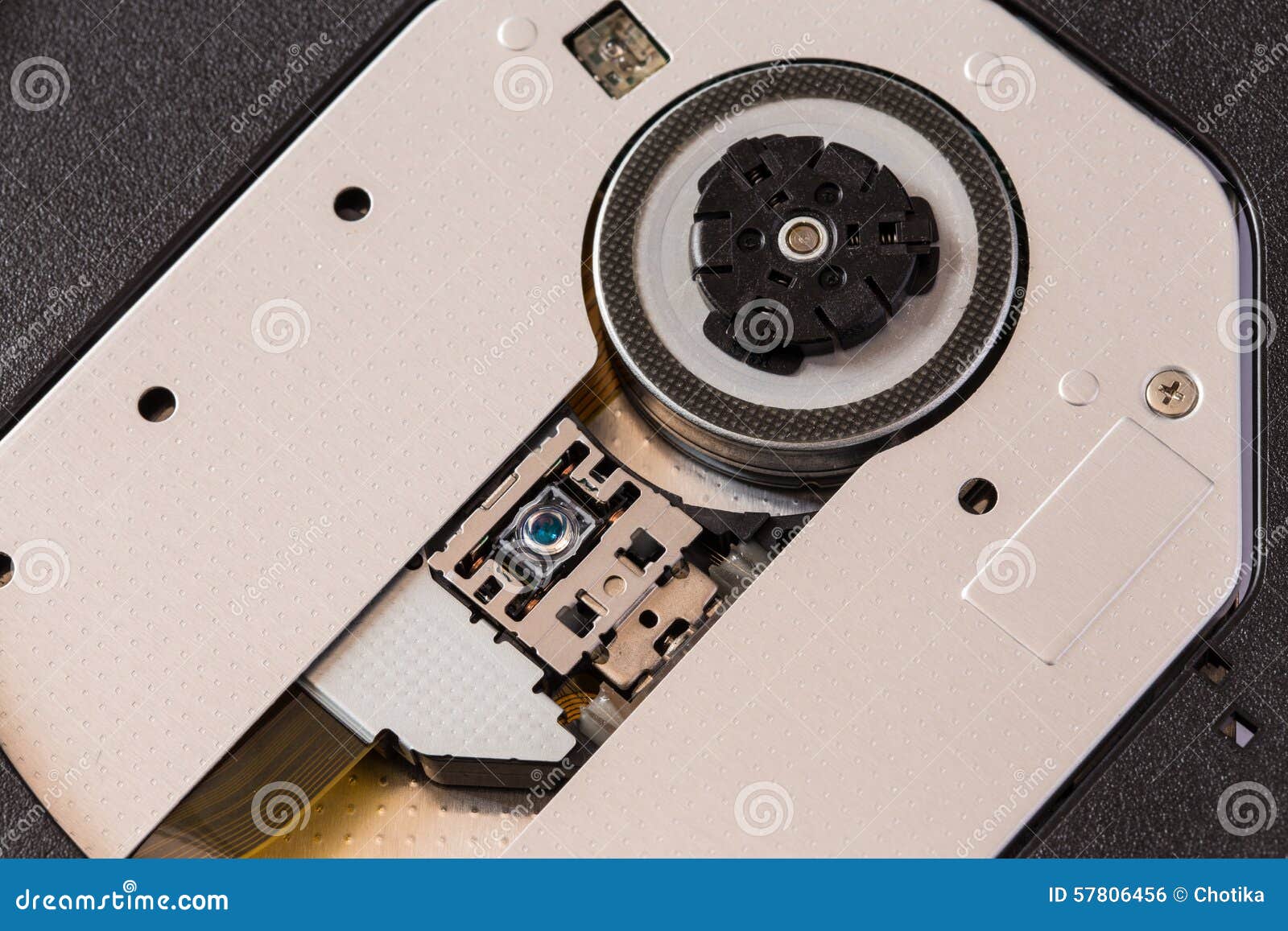 Laser lens and DVD holder stock photo. Image of lens - 57806456