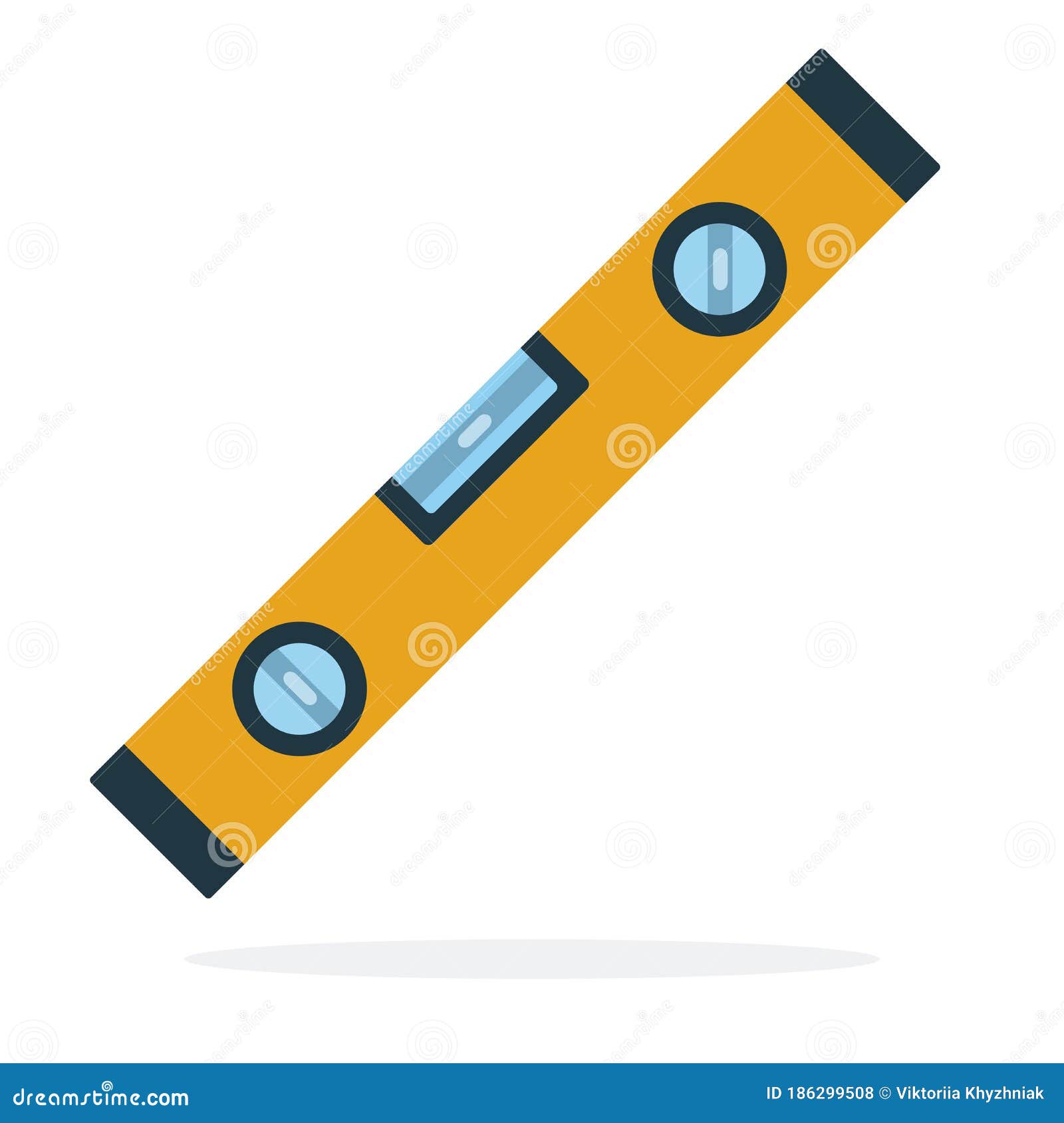 Laser Level for Construction Vector Flat Isolated Stock Vector ...
