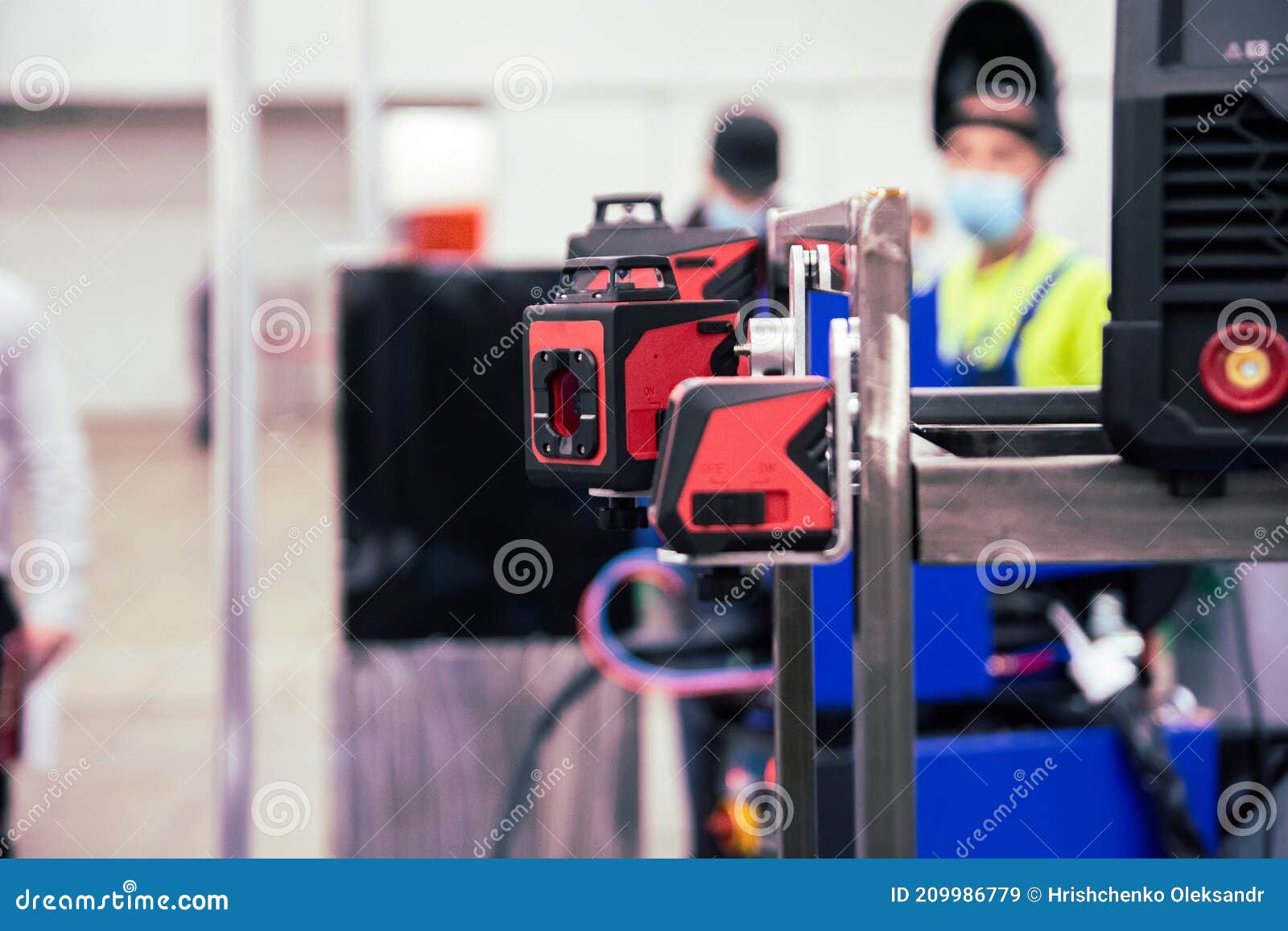 Laser Level. Laser Device for Setting Level and Straight Horizontal or ...