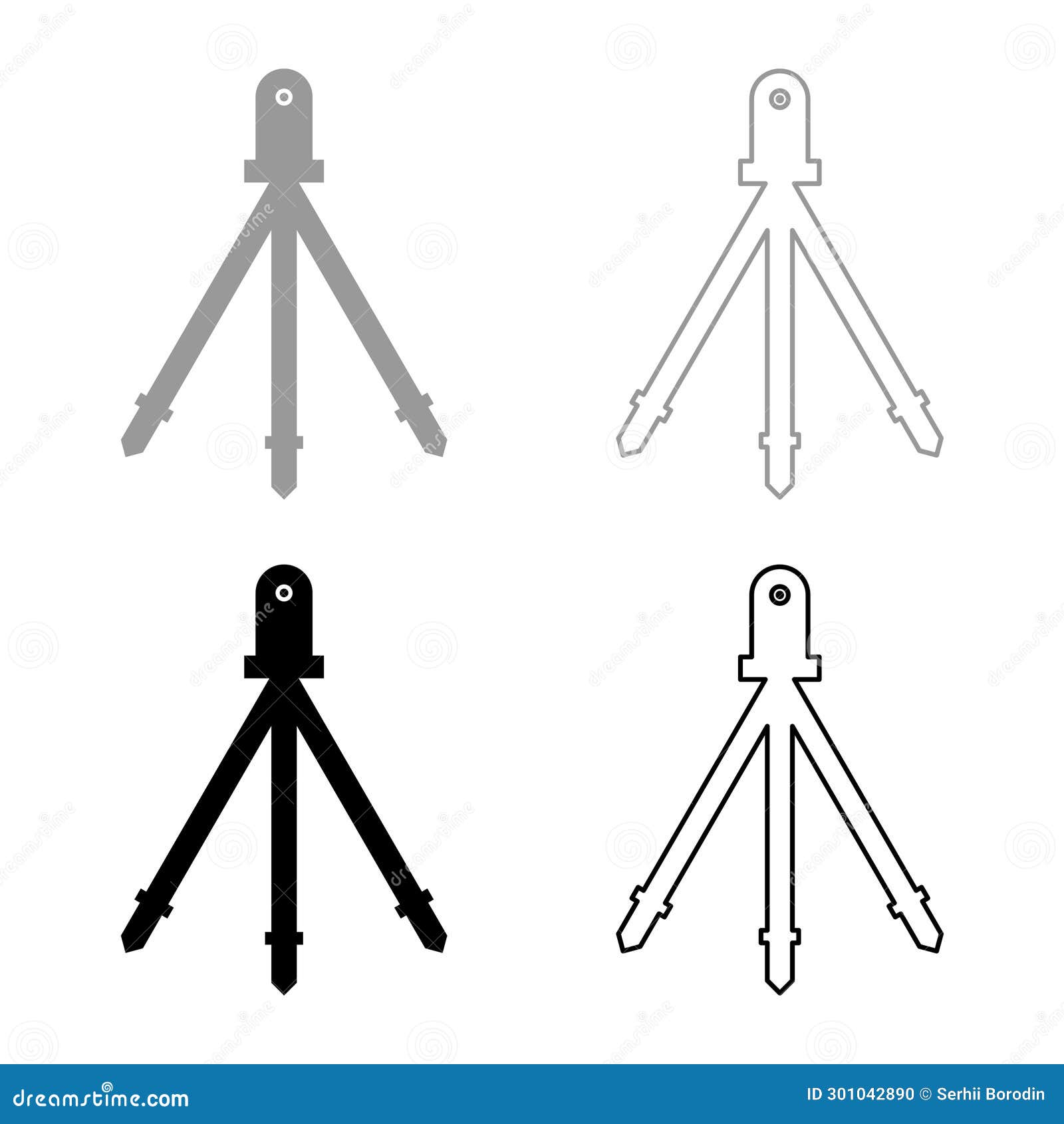 Laser Level Tool Measure Building on Tripod Engineering Equipment ...