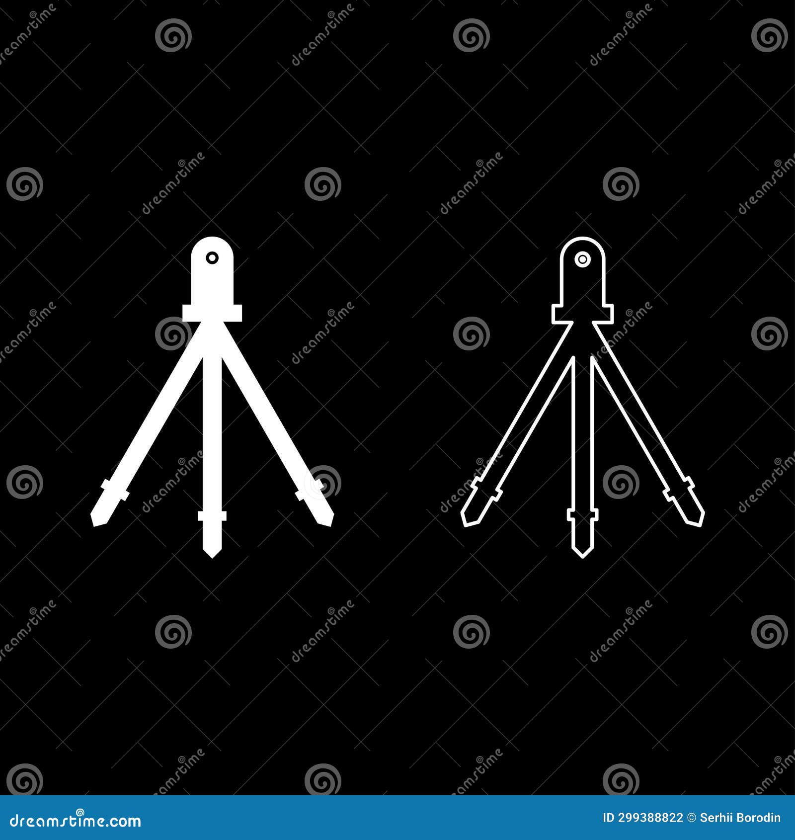 Laser Level Tool Measure Building on Tripod Engineering Equipment ...
