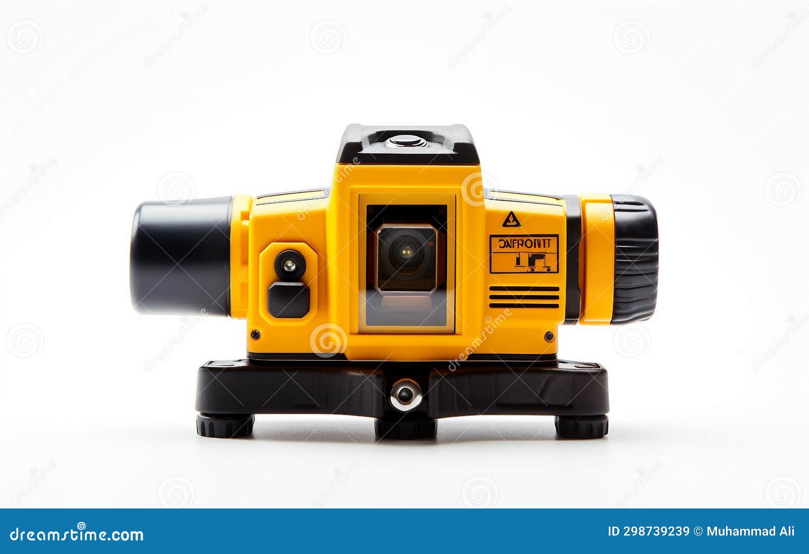 Laser Level on White Background Stock Image - Image of isolated, laser ...