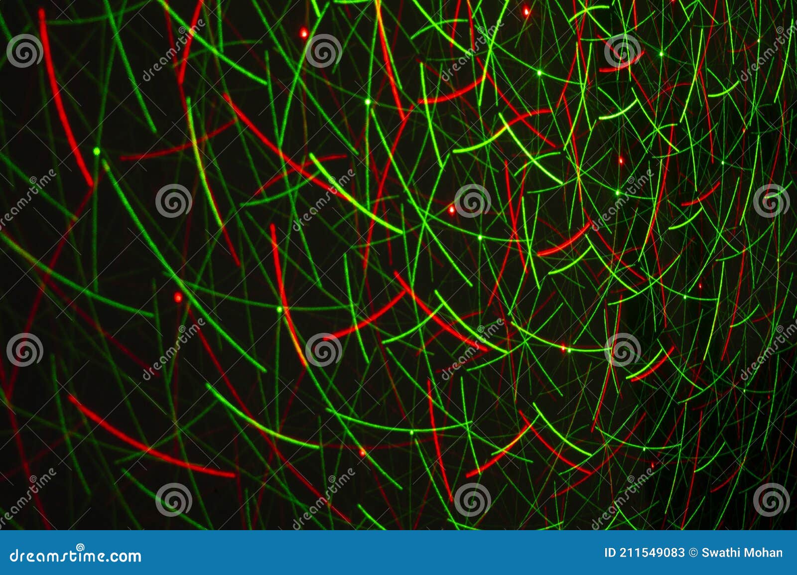 Laser Light Images Forming a Design Stock Image - Image of horizontal ...