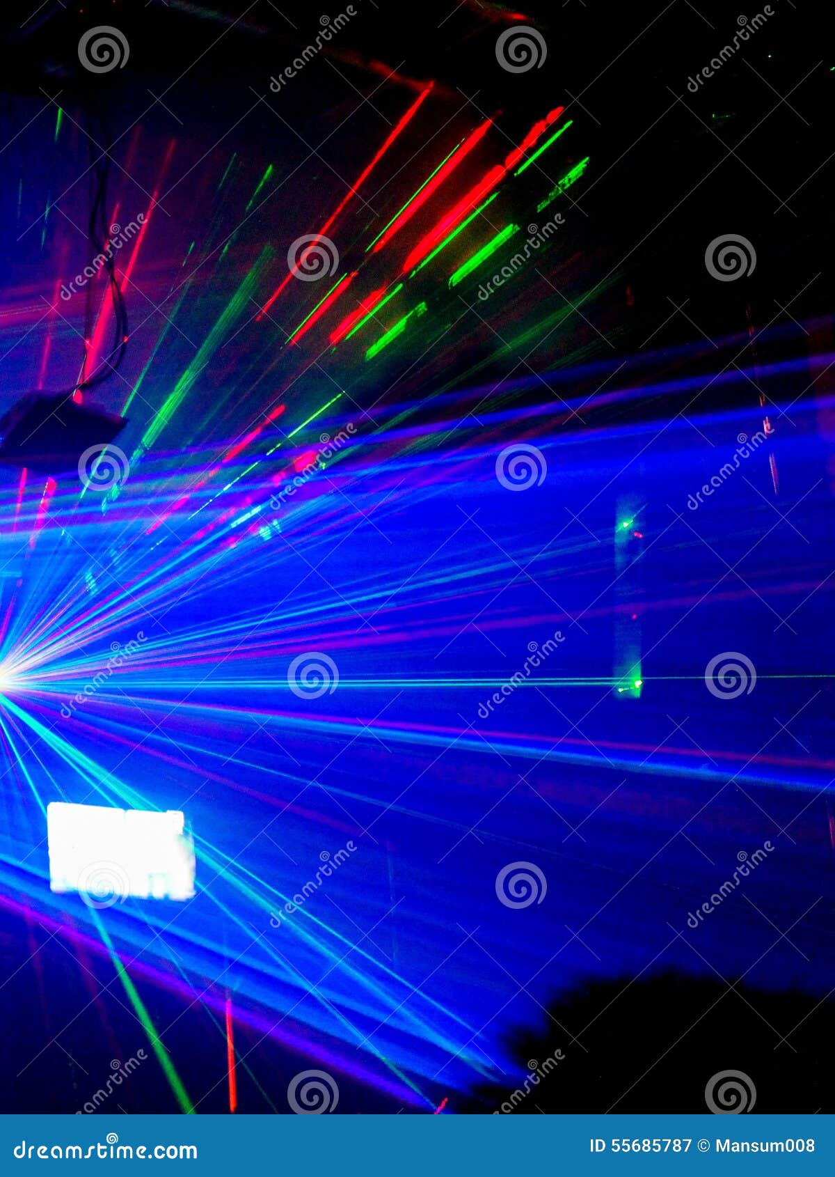 Laser light stock image. Image of colorful, light, electronic - 55685787