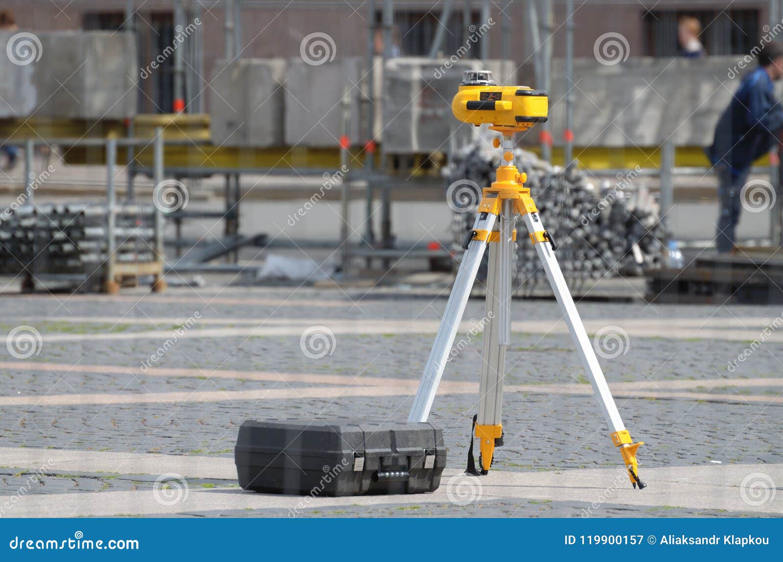 Level.the Device for Determining the Horizon and Vertical. Stock Image ...
