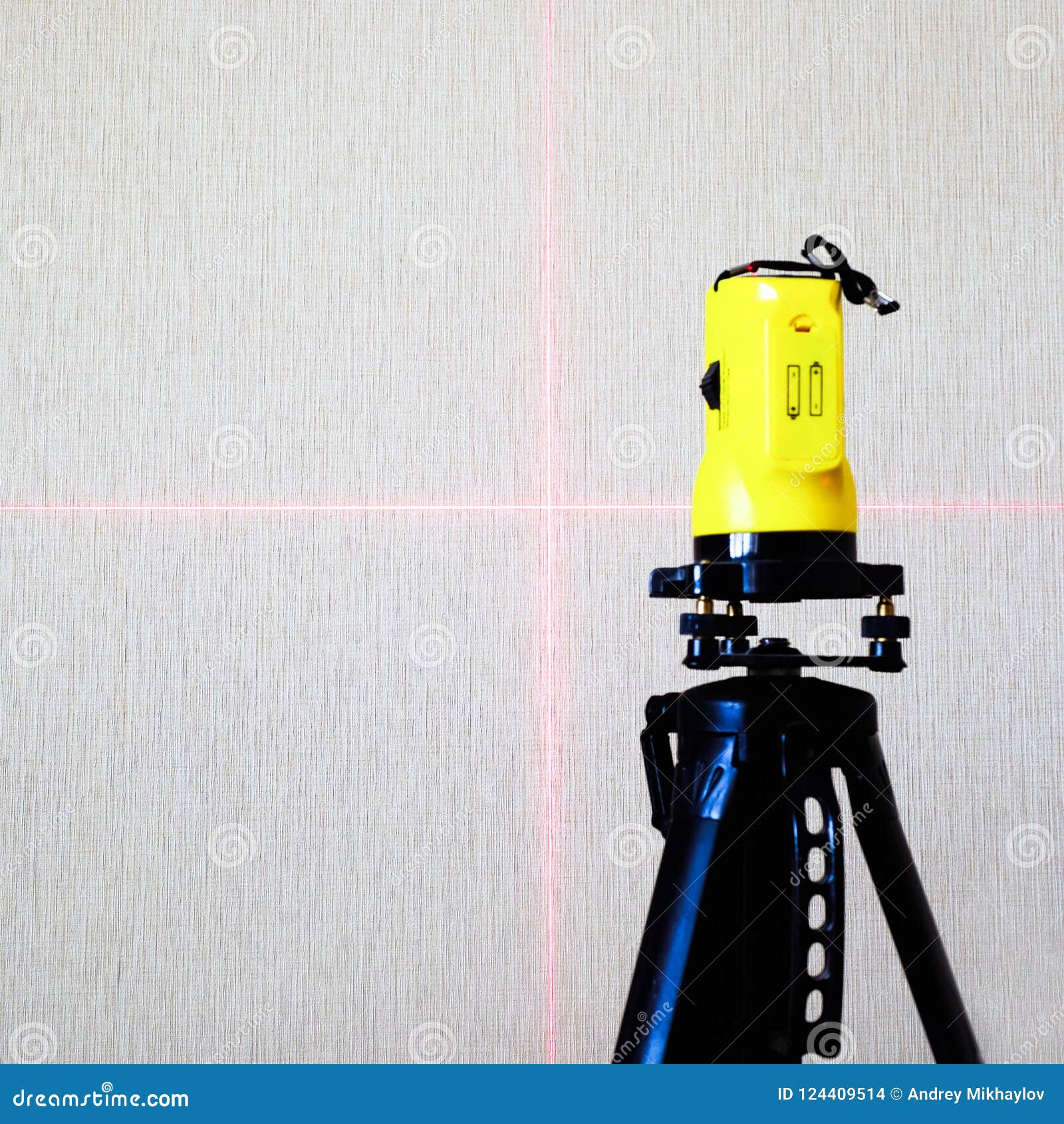 Laser Measurement Level for Construction Works, Small Depth of ...