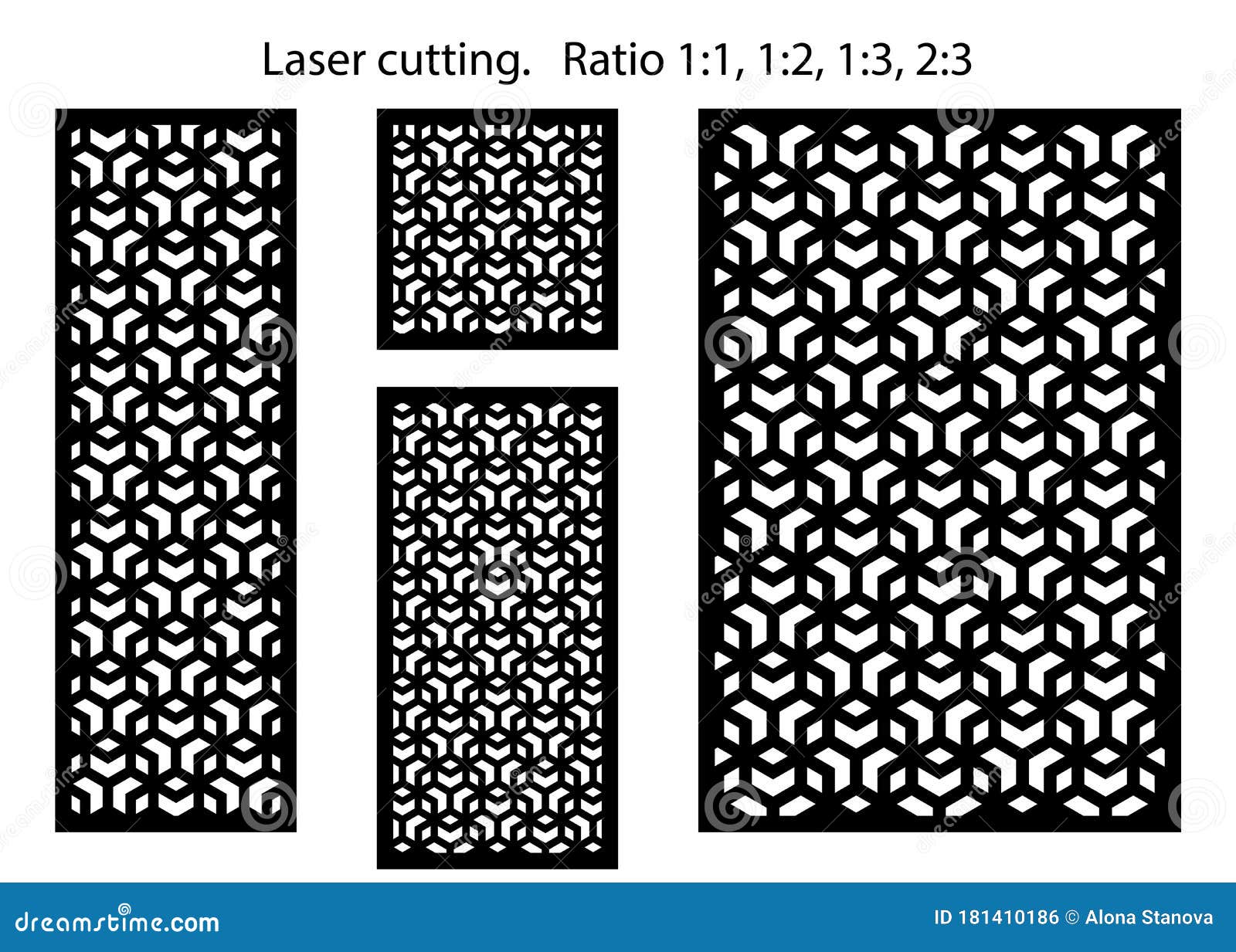 Cutting Templates. Die And Laser Cut Screen Panels. Stencil With With ...