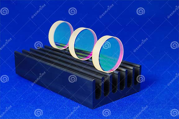 Laser-Optik stockbild. Bild von spektrum, herstellung - 5921559