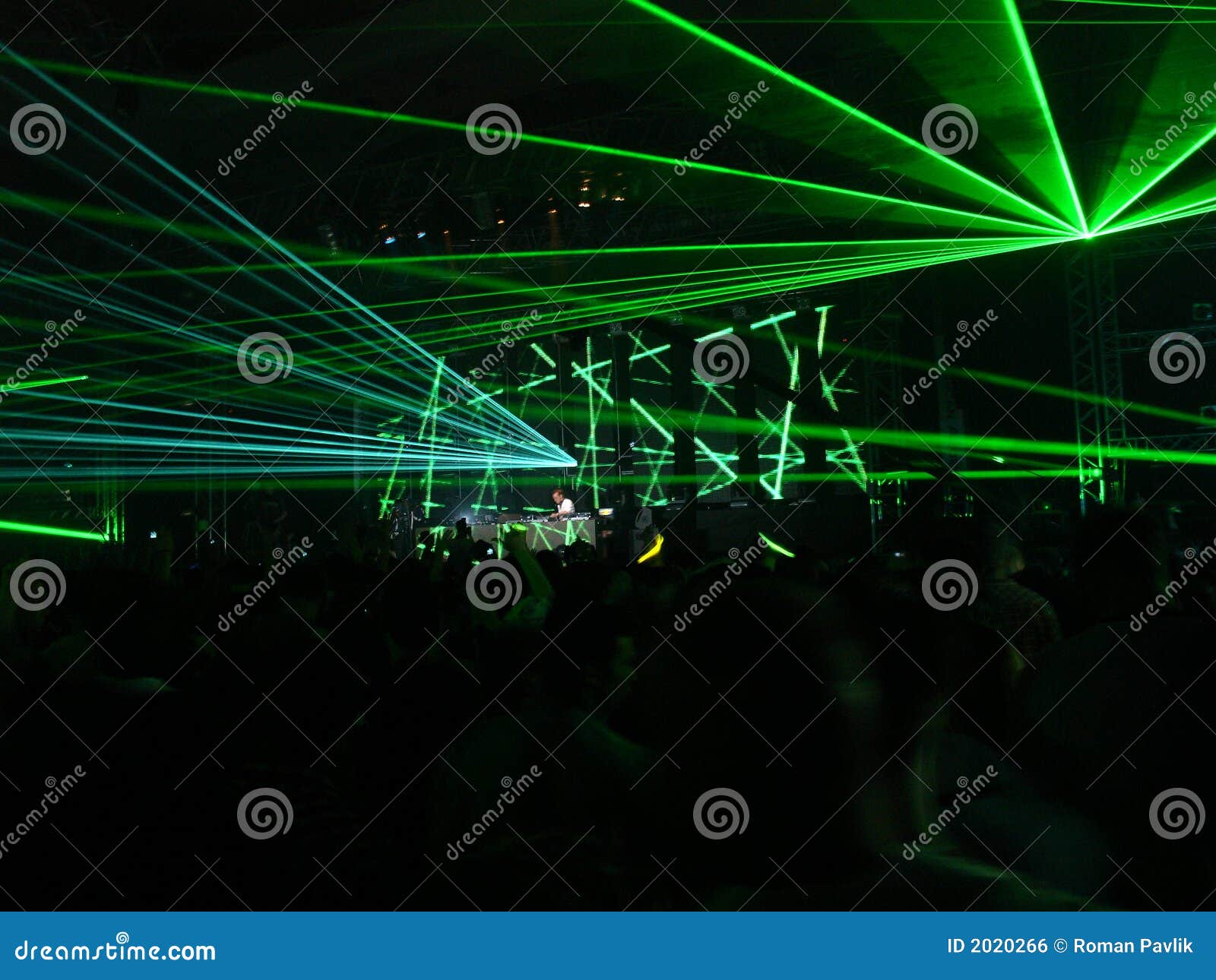 Laser party stock photo. Image of scream, lightshow, acid - 2020266
