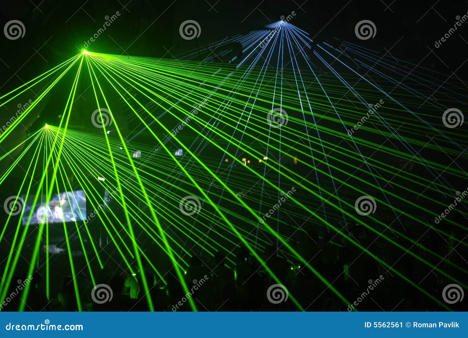 Laser party stock image. Image of blue, rave, people, color - 5562561