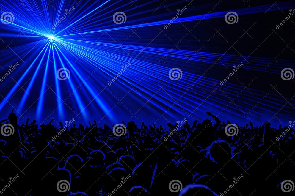 Laser party stock image. Image of party, rave, lightshow - 5937957