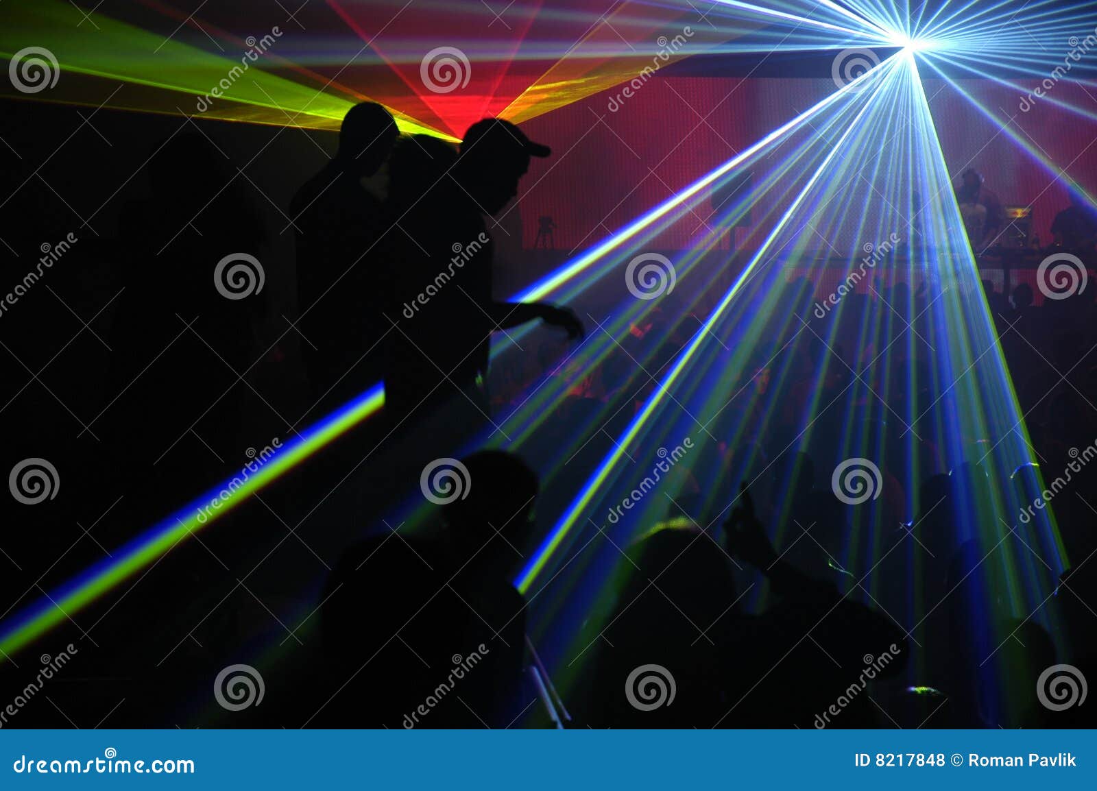 Laser party stock photo. Image of life, jockey, lighting - 8217848