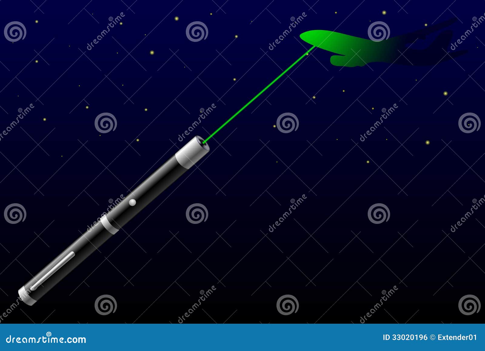 Laser Pointer In Hand. Learning Process. Template For Business ...