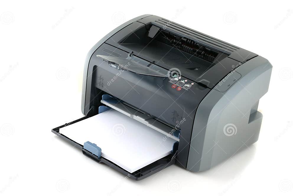 Laser printer stock image. Image of recycle, tech, peripheral - 4911889