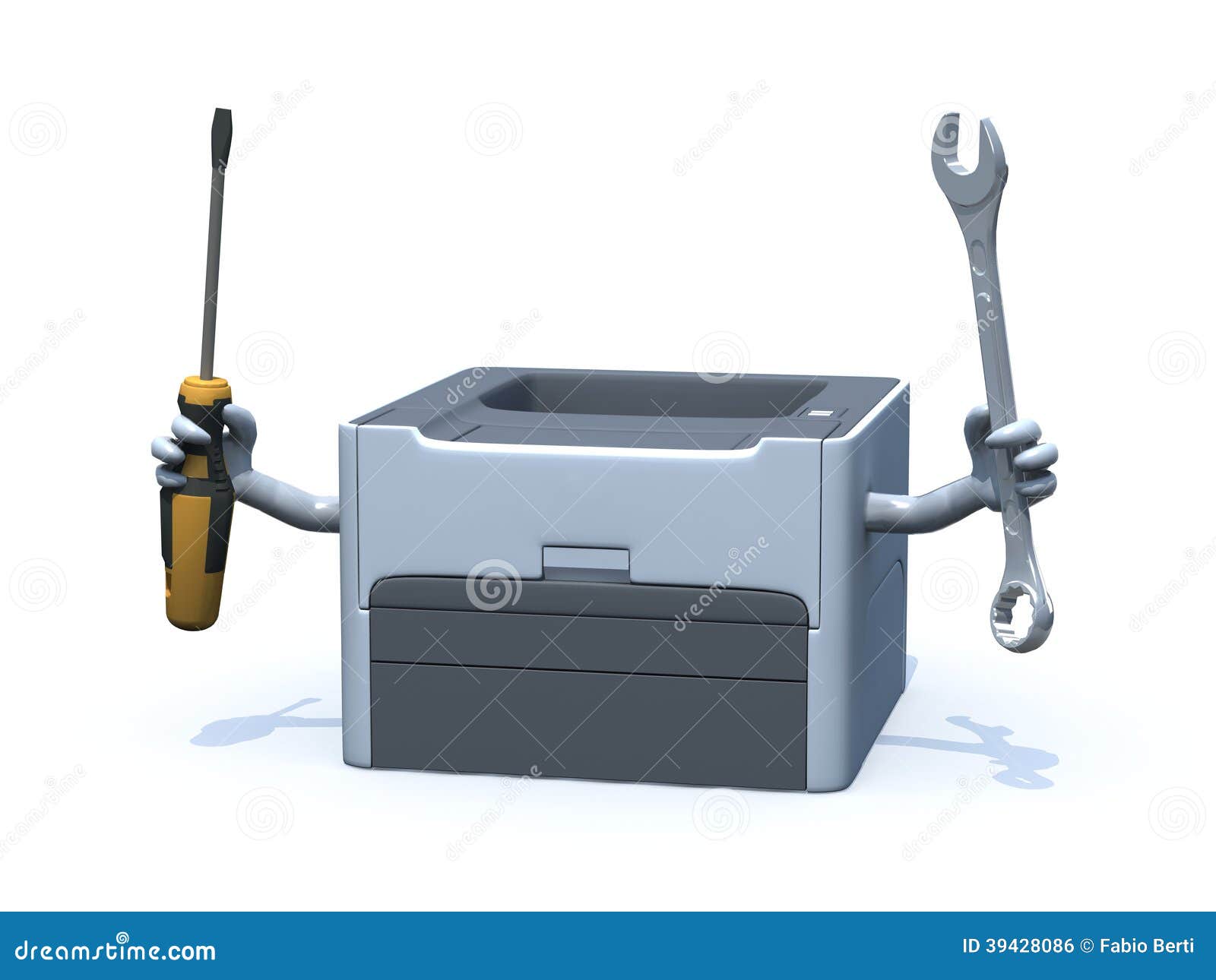 Set Of Laser Printer Toner Cartridge Cartoon Icon Design Template With ...