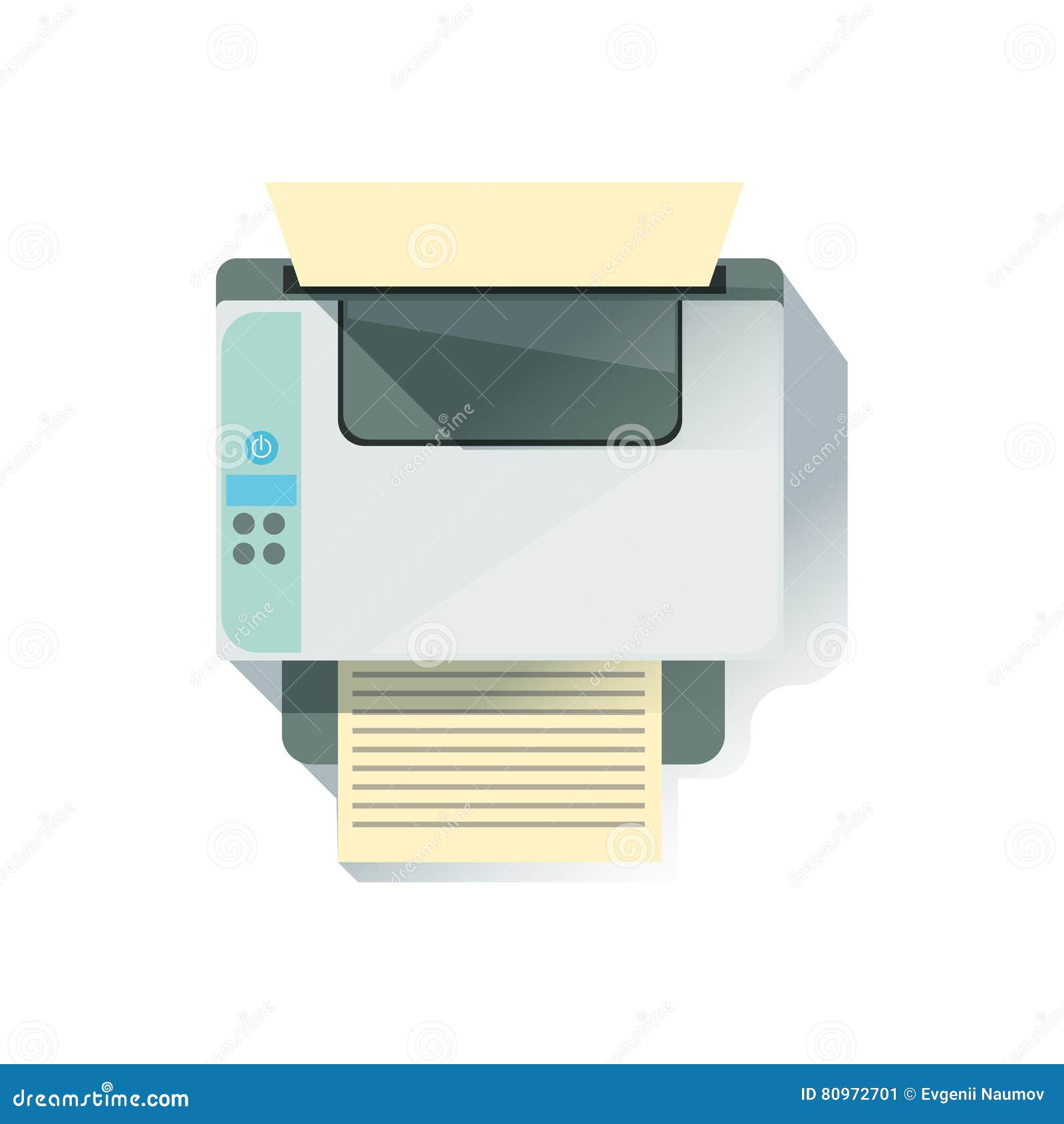 On The Desk Element Outline Icon Set Isolated On White Background Ep01 ...