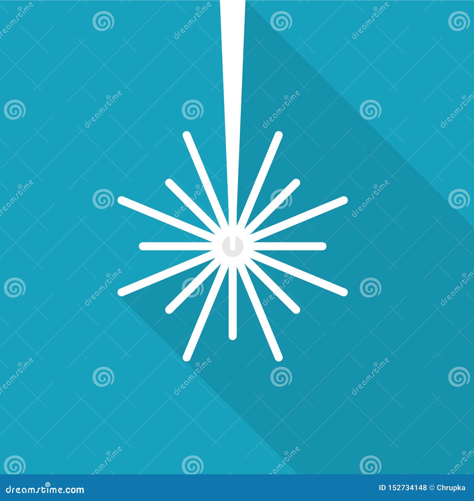 Laser ray icon stock vector. Illustration of machine - 152734148