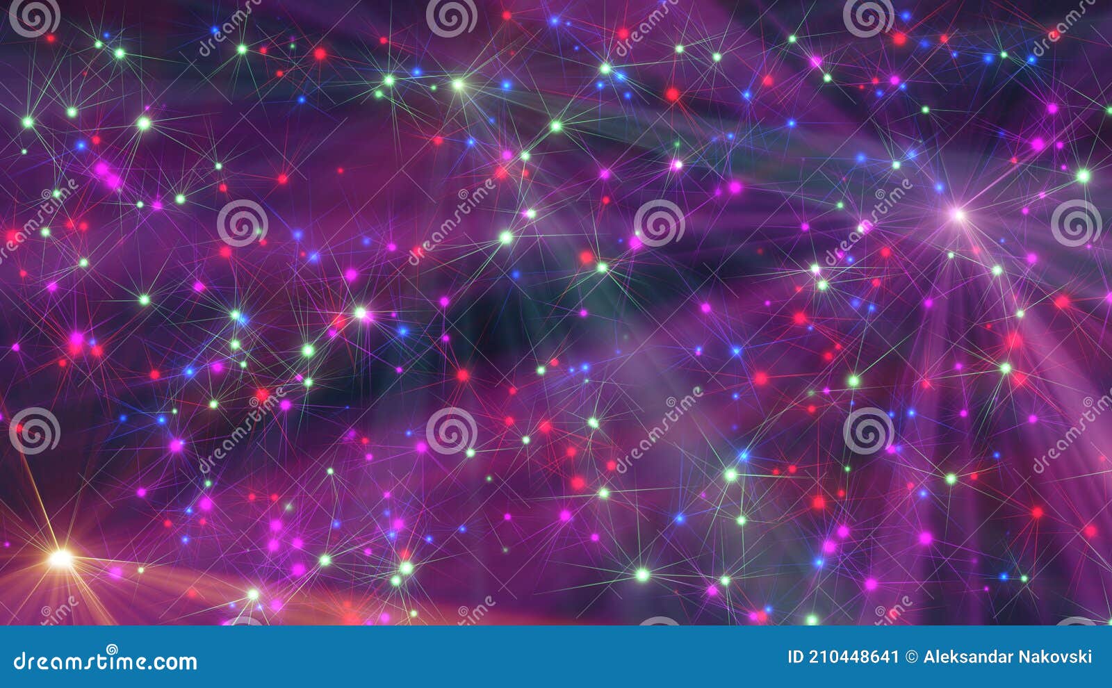 Laser ray light neon rays stock illustration. Illustration of line ...