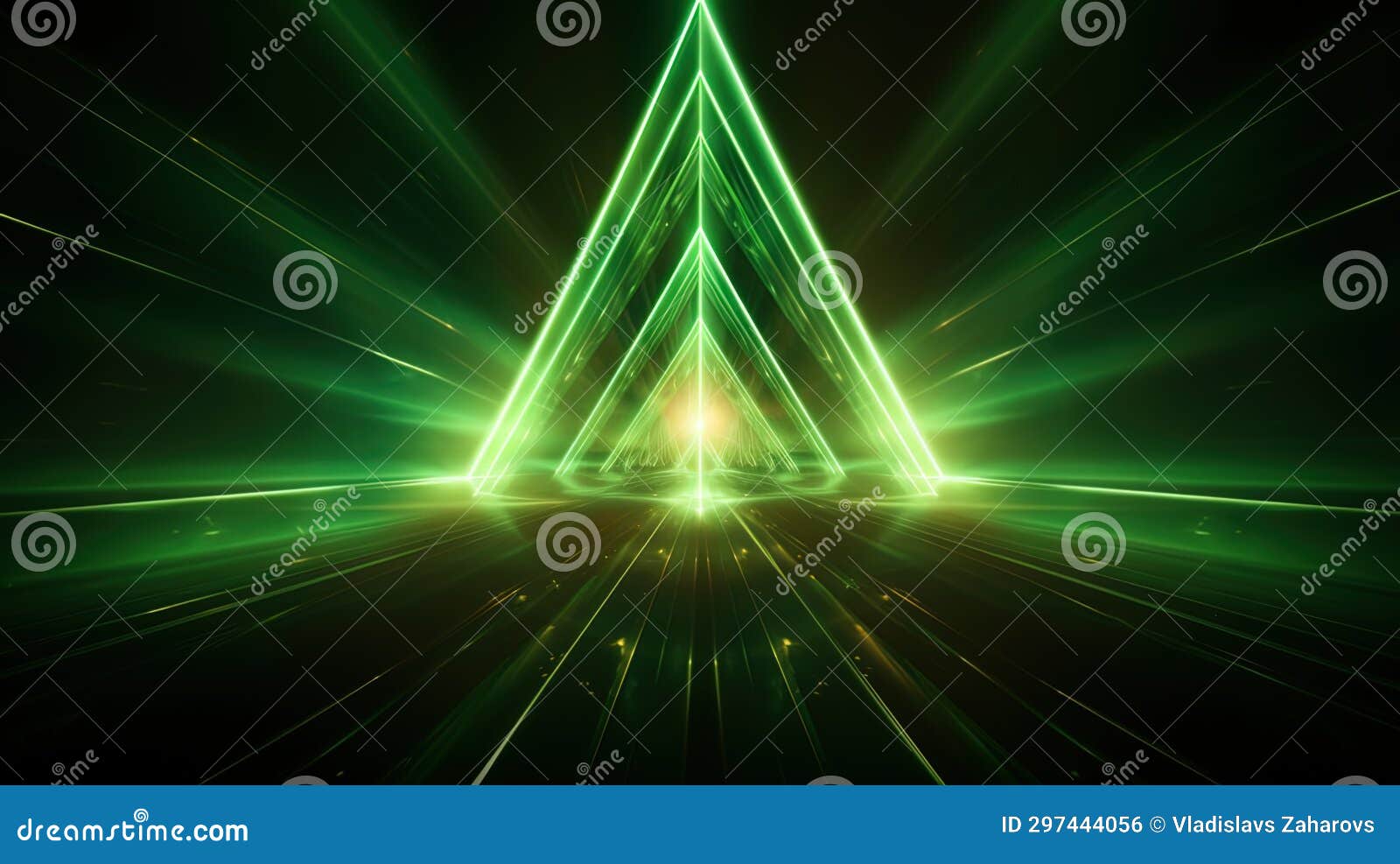 Laser Rays Shape Symmetrical Patterns, Geometric Structures in ...