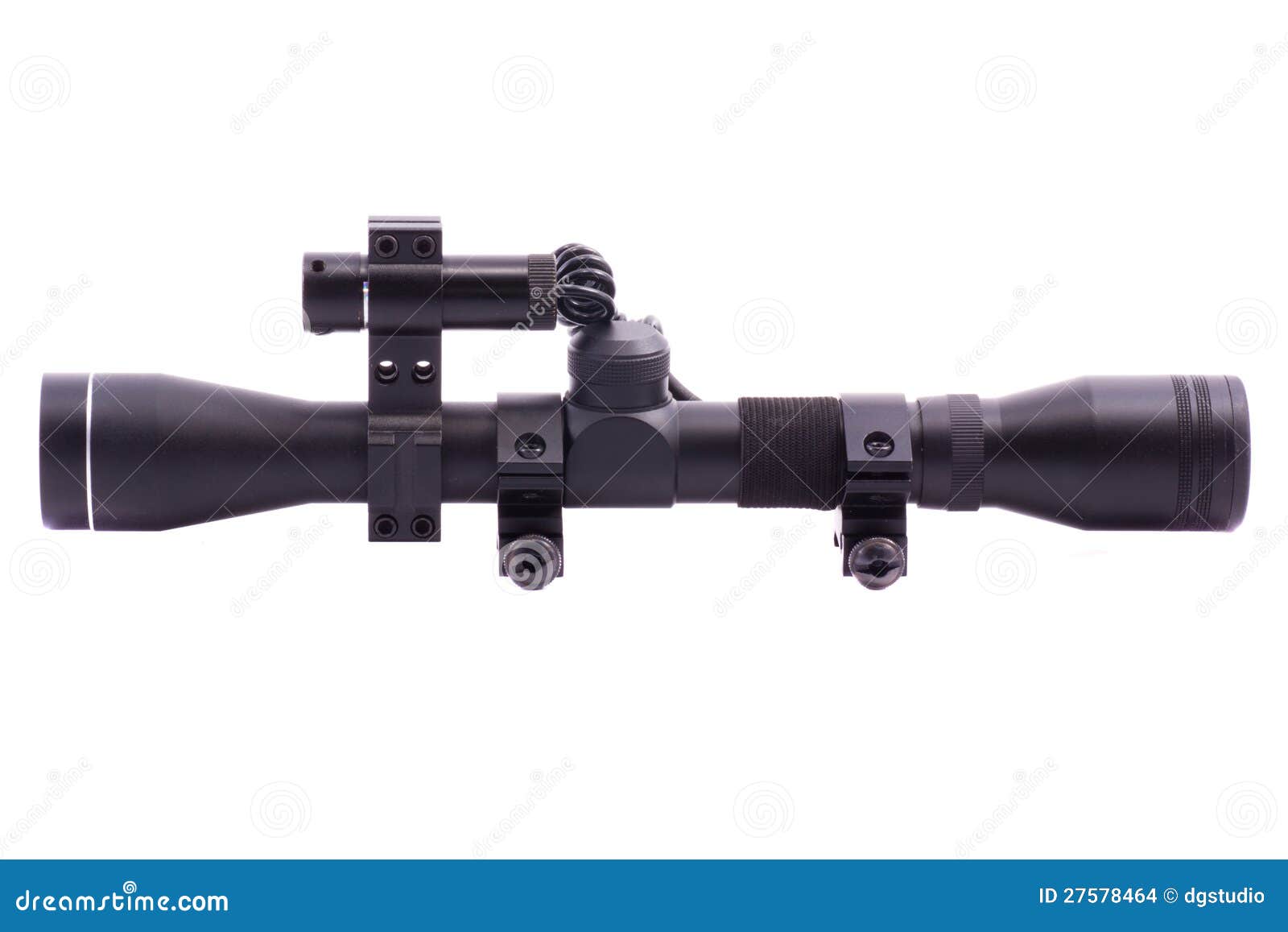 Rifle Scope Side View