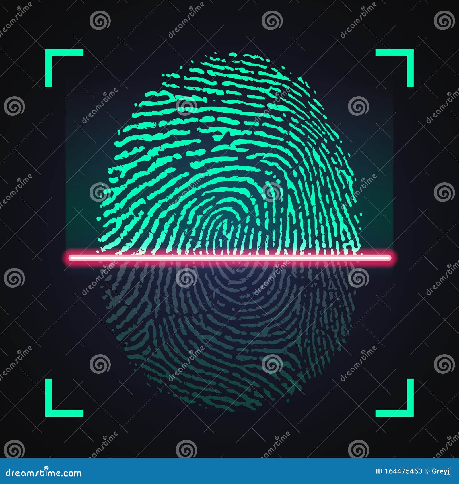 Laser Scanning Label With Barcode. Realistic Barcode Icon. Scan Me Icon ...