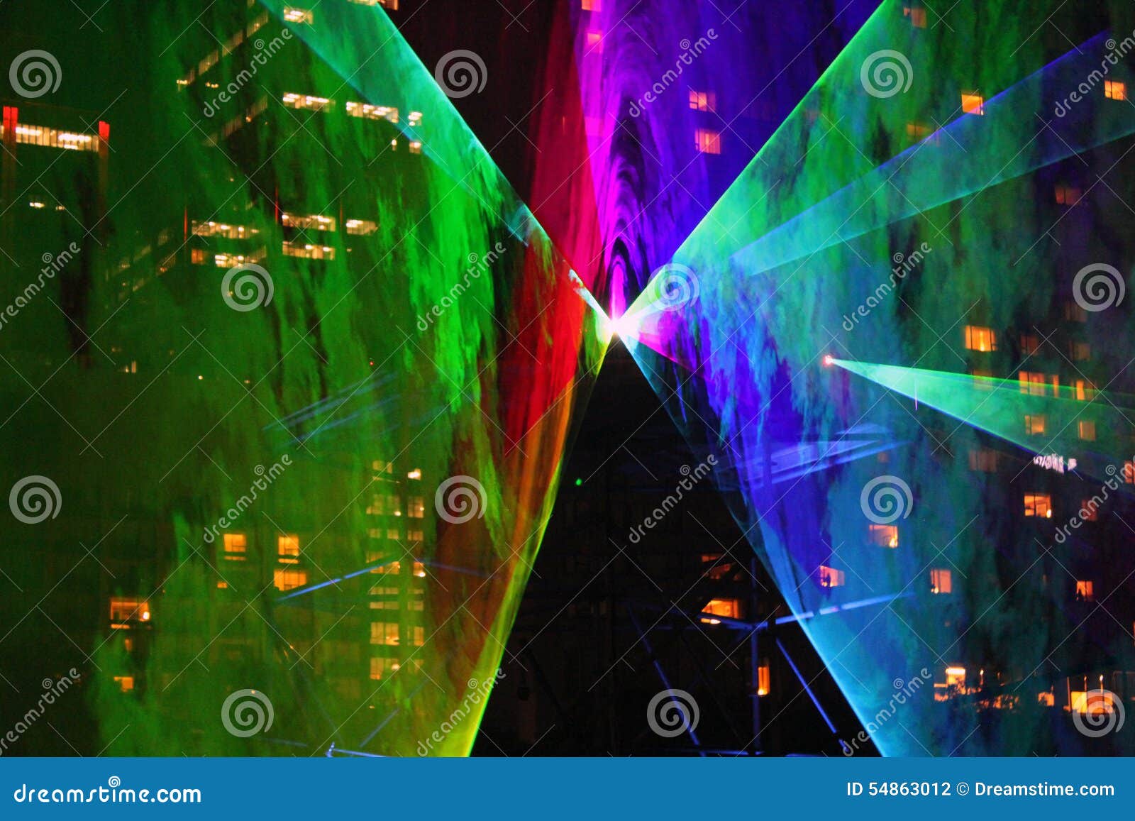 Laser Show 1 stock photo. Image of laser, show, light - 54863012