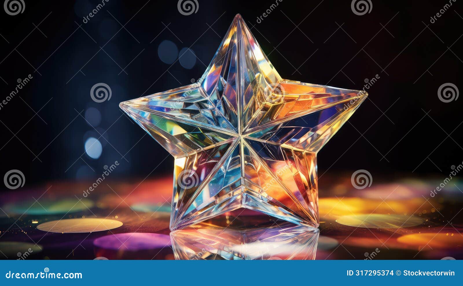 Laser star etching stock illustration. Illustration of reflections ...