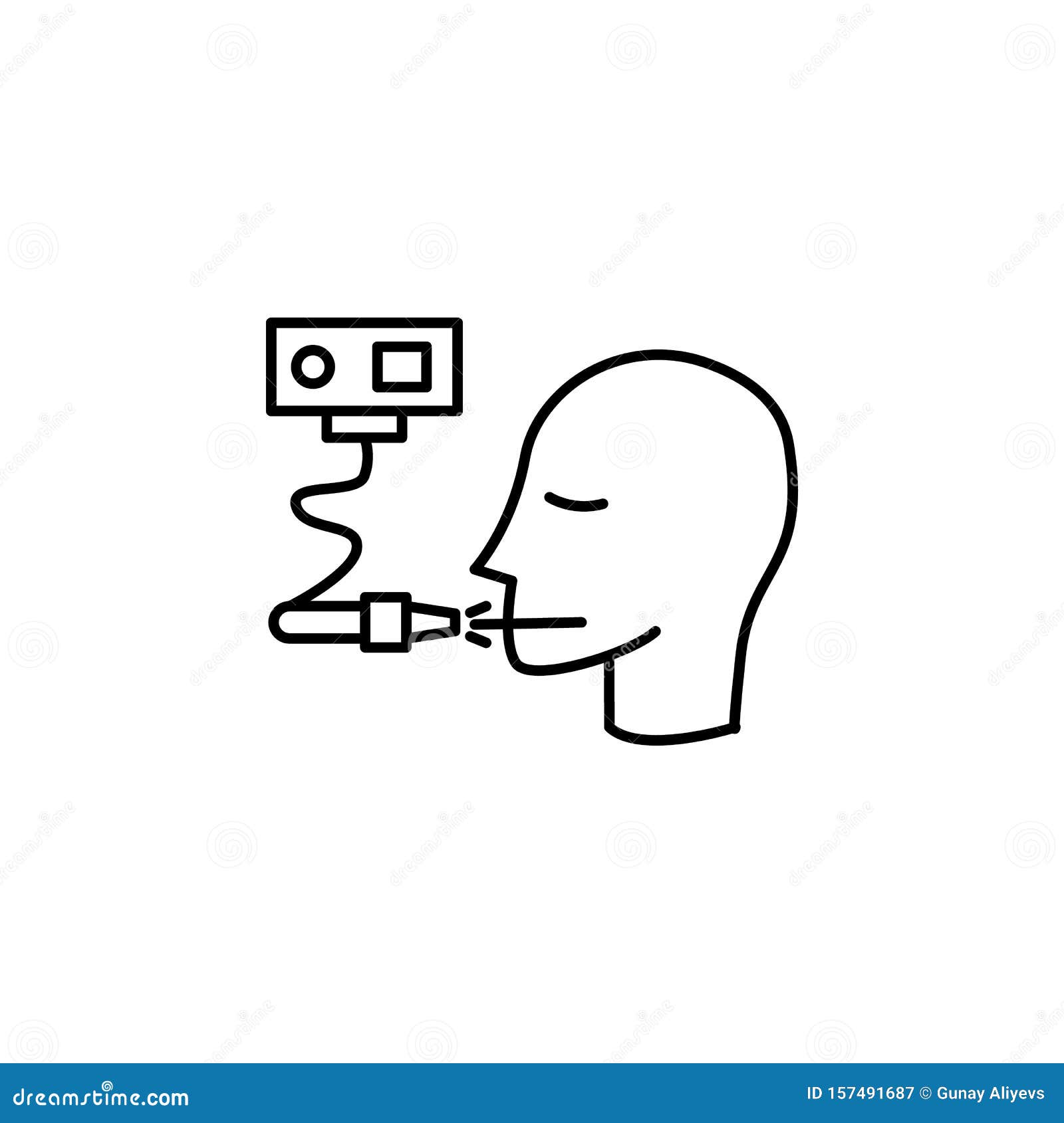 Laser Surgery, Icon. Element of Medicine Technology Icon Stock ...