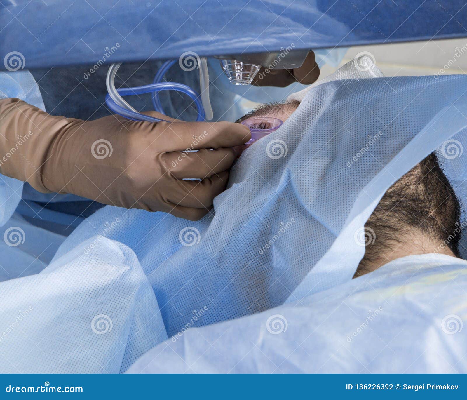 Laser Surgery for Vision Correction Stock Photo - Image of healthcare ...