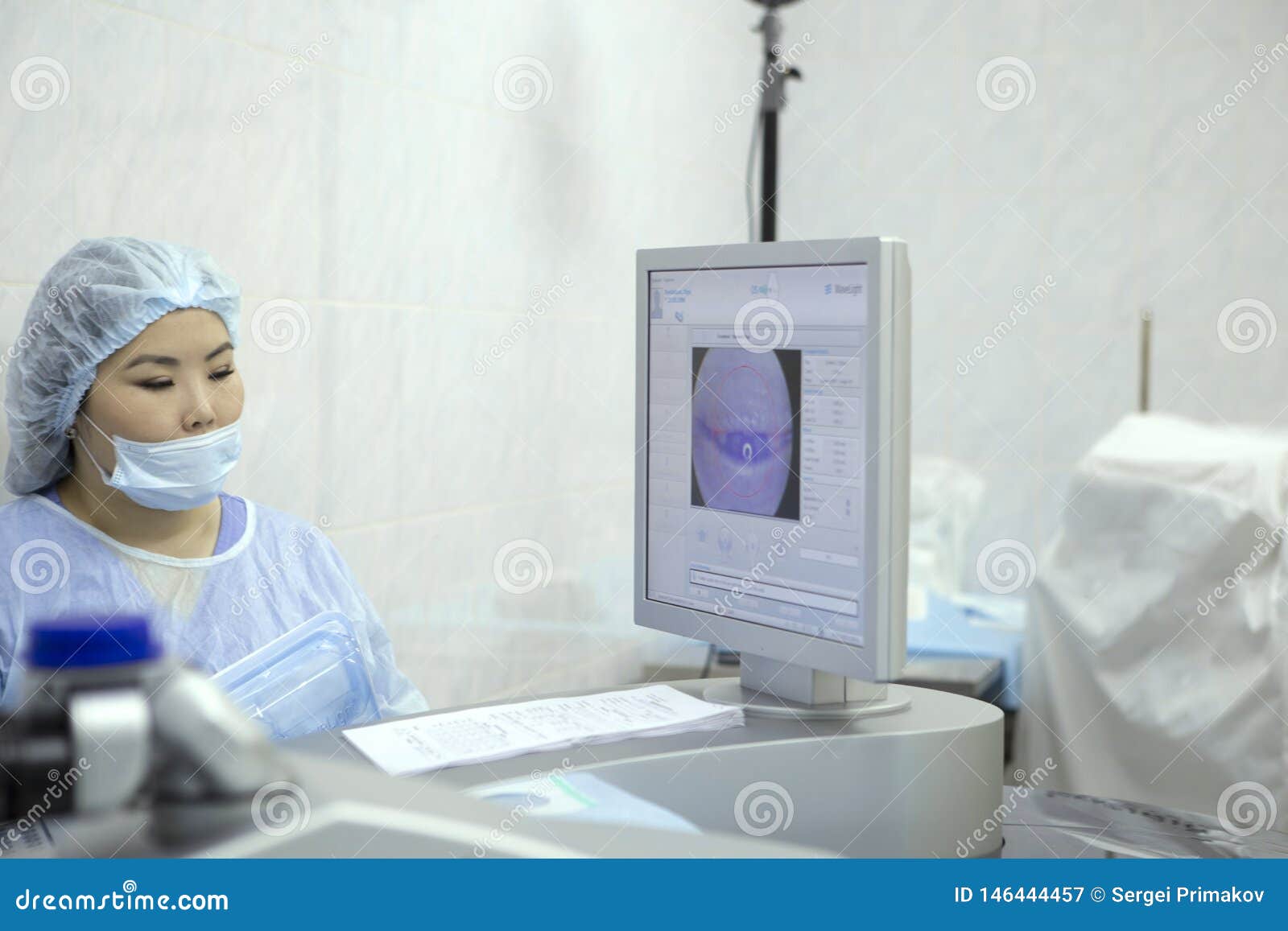 Laser Surgery for Vision Correction Stock Image - Image of healing ...