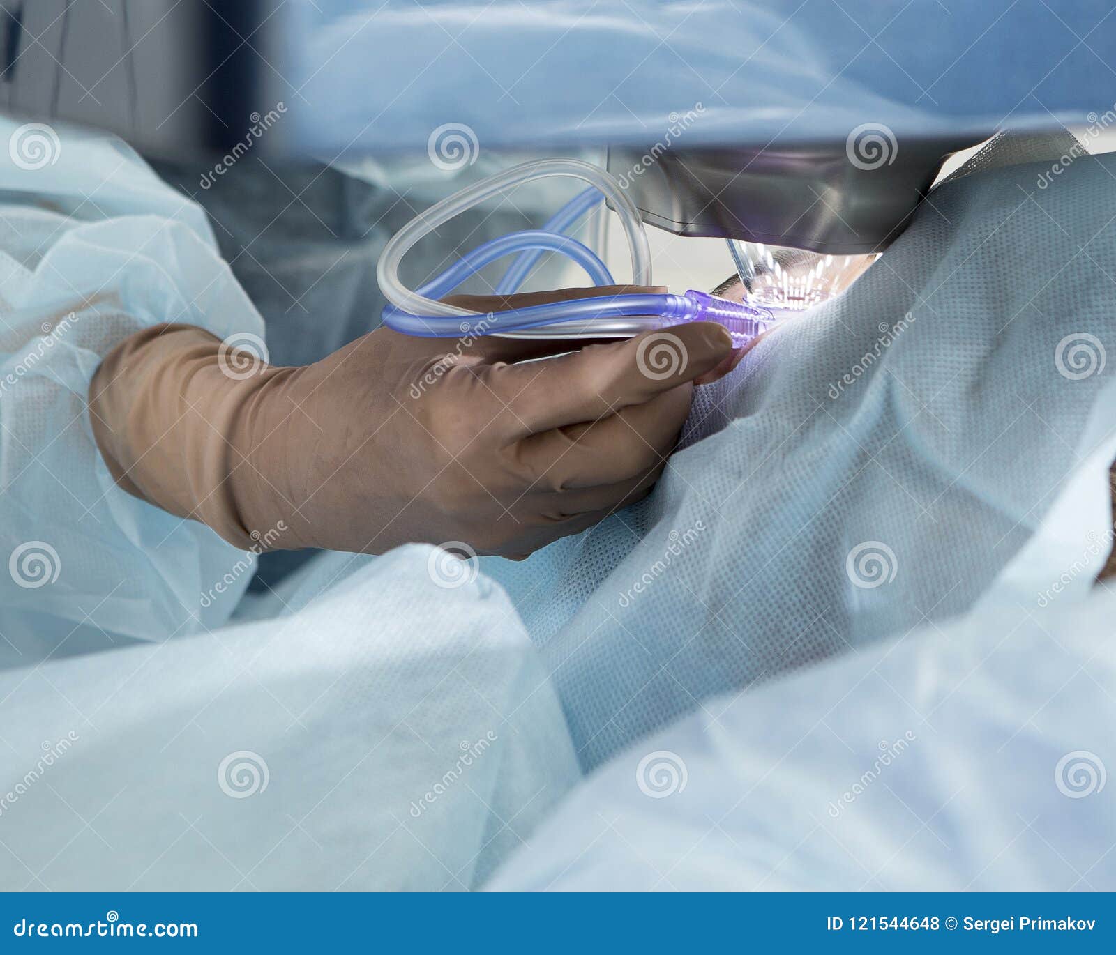 Laser Surgery for Vision Correction Stock Photo - Image of diagnostic ...