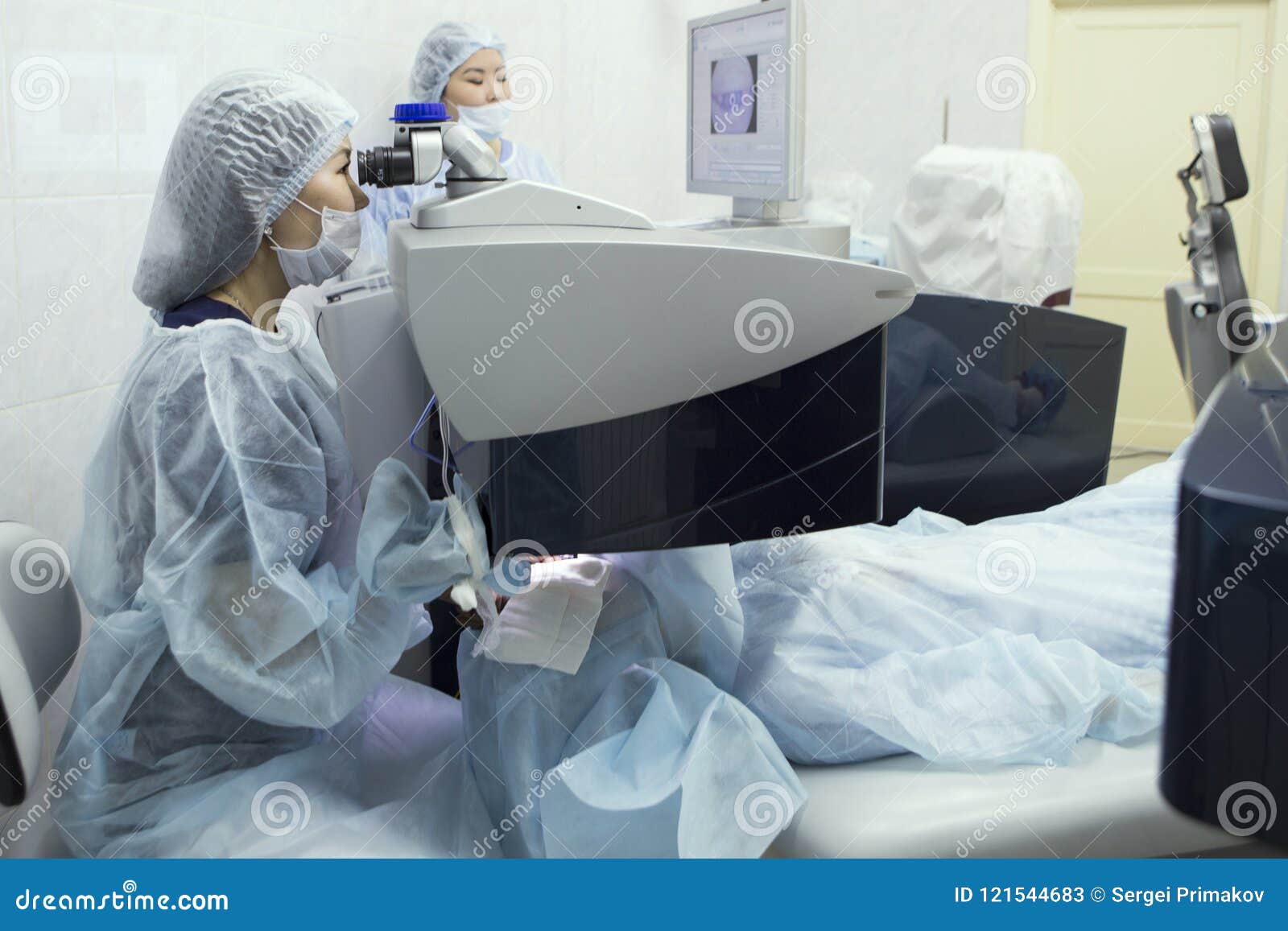 Laser Surgery for Vision Correction Stock Image - Image of glaucoma ...