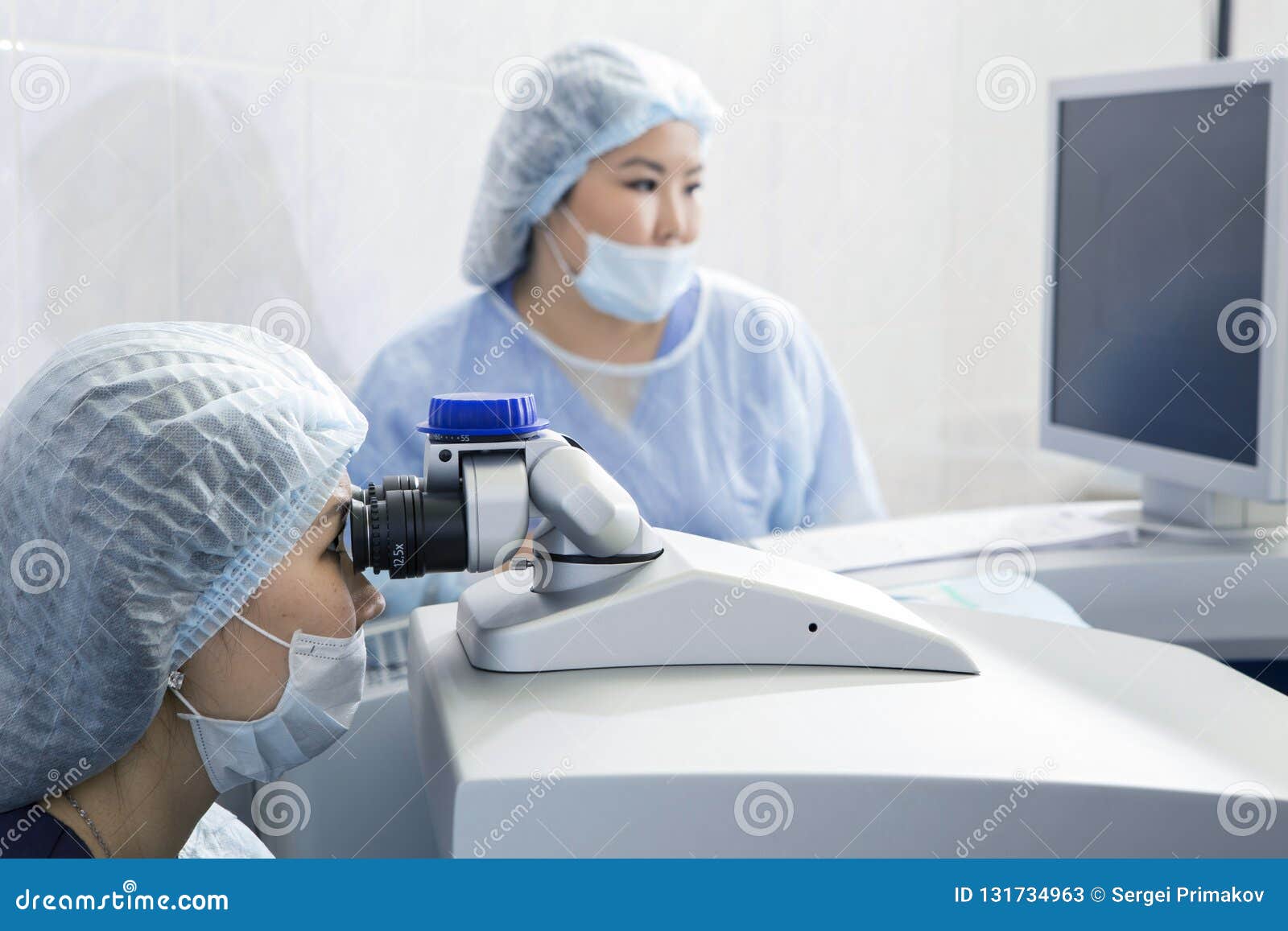 Laser Surgery for Vision Correction Stock Image - Image of operation ...