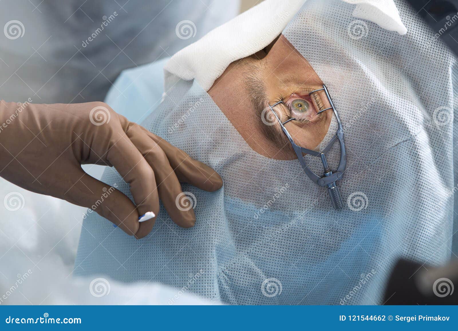 Laser Surgery for Vision Correction Stock Photo - Image of operation ...