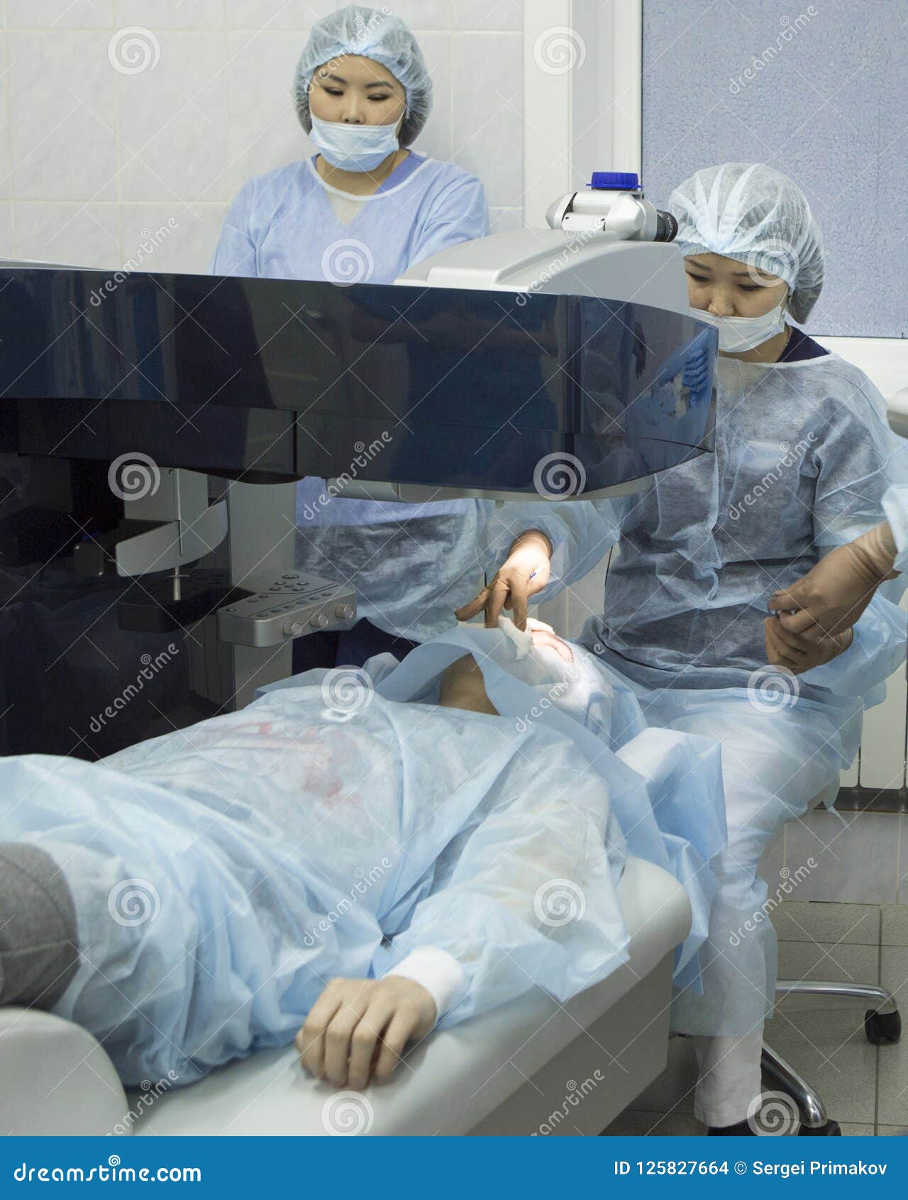 Laser Surgery for Vision Correction Stock Photo - Image of glaucoma ...