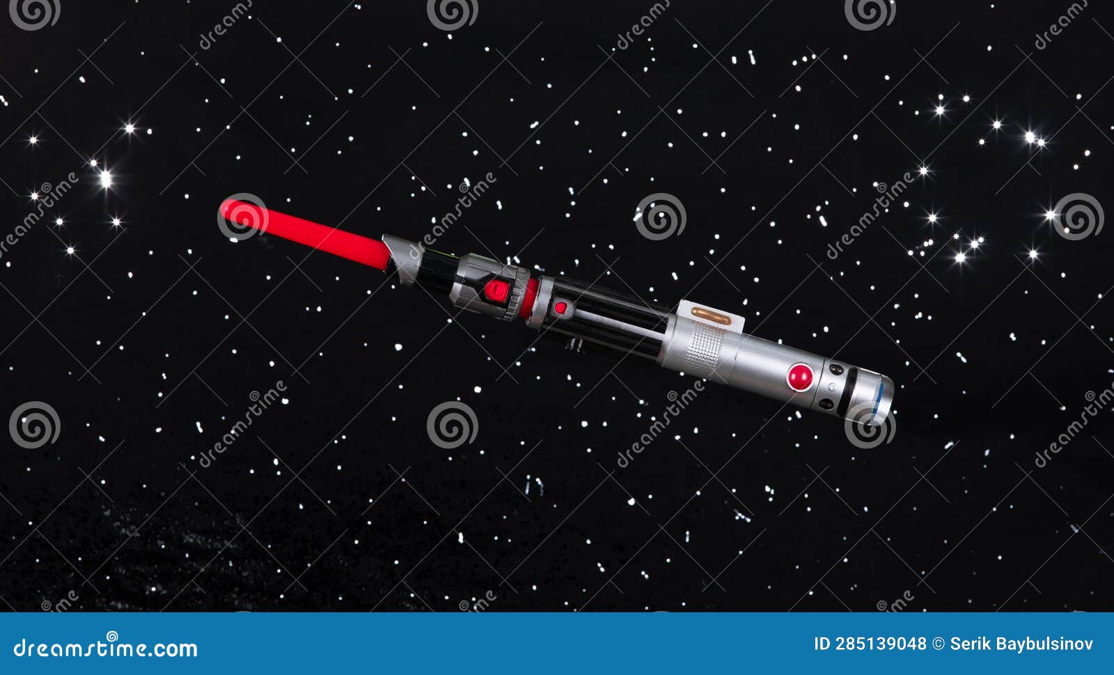Laser sword in outer space stock photo. Image of neon - 285139048