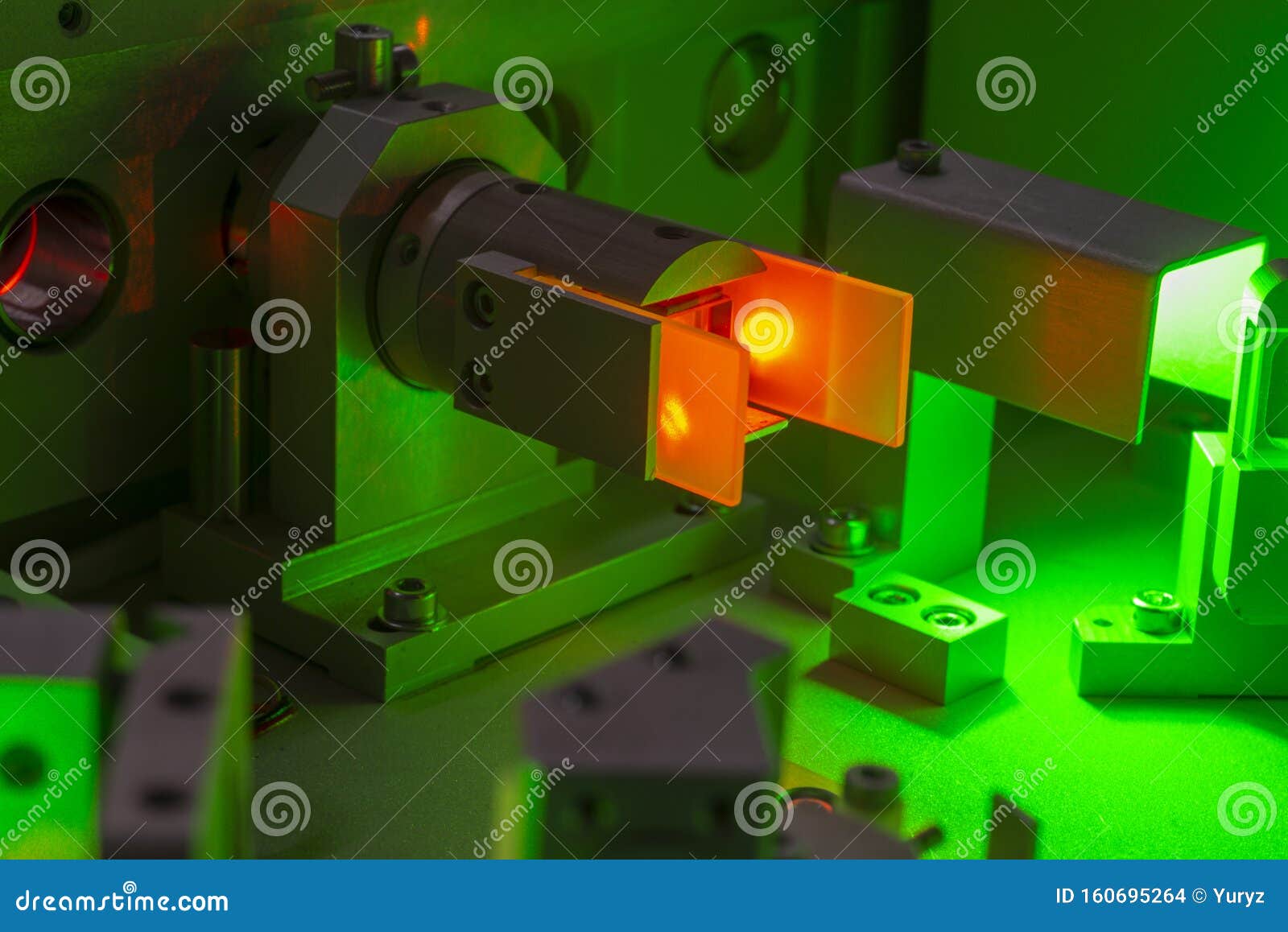 Laser system details stock photo. Image of conversion - 160695264