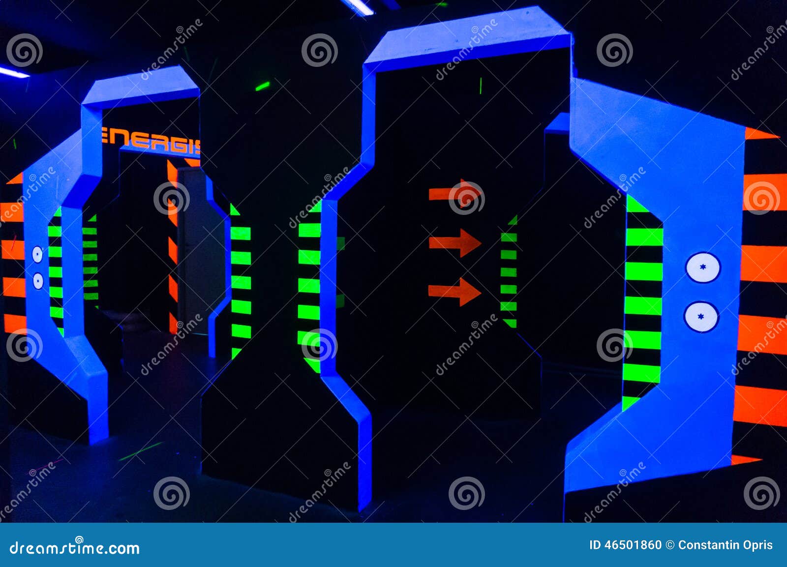 Laser tag editorial image. Image of childhood, glow, paint - 46501860