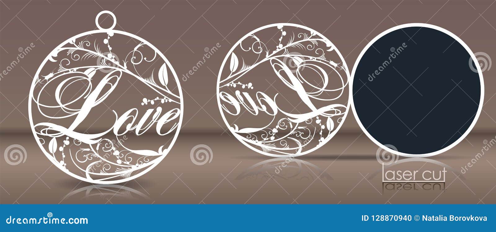 Laser Cut Template. Initial Monogram Letters. Fancy Floral Alphabet ...