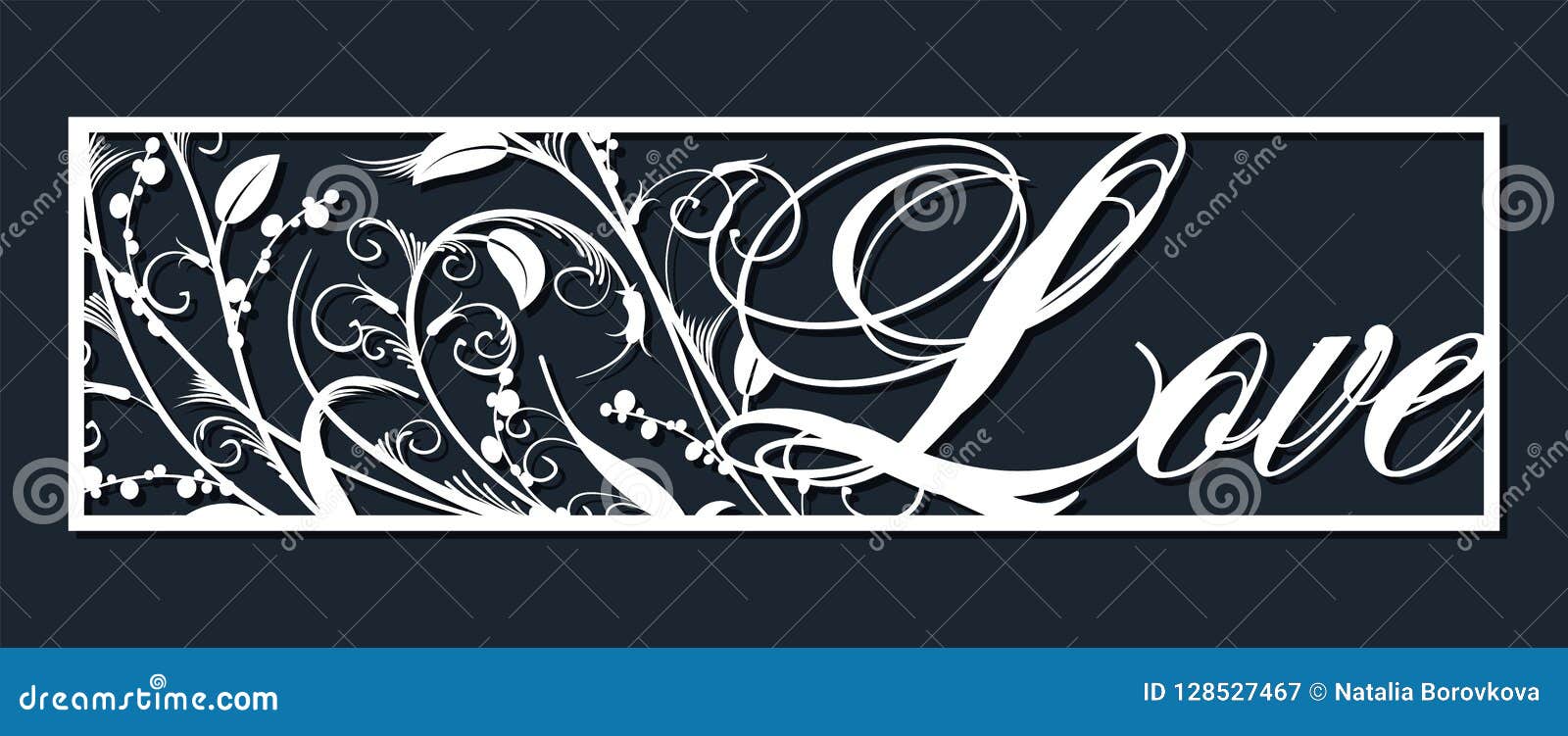 Laser Cut Template. Initial Monogram Letters. Fancy Floral Alphabet ...