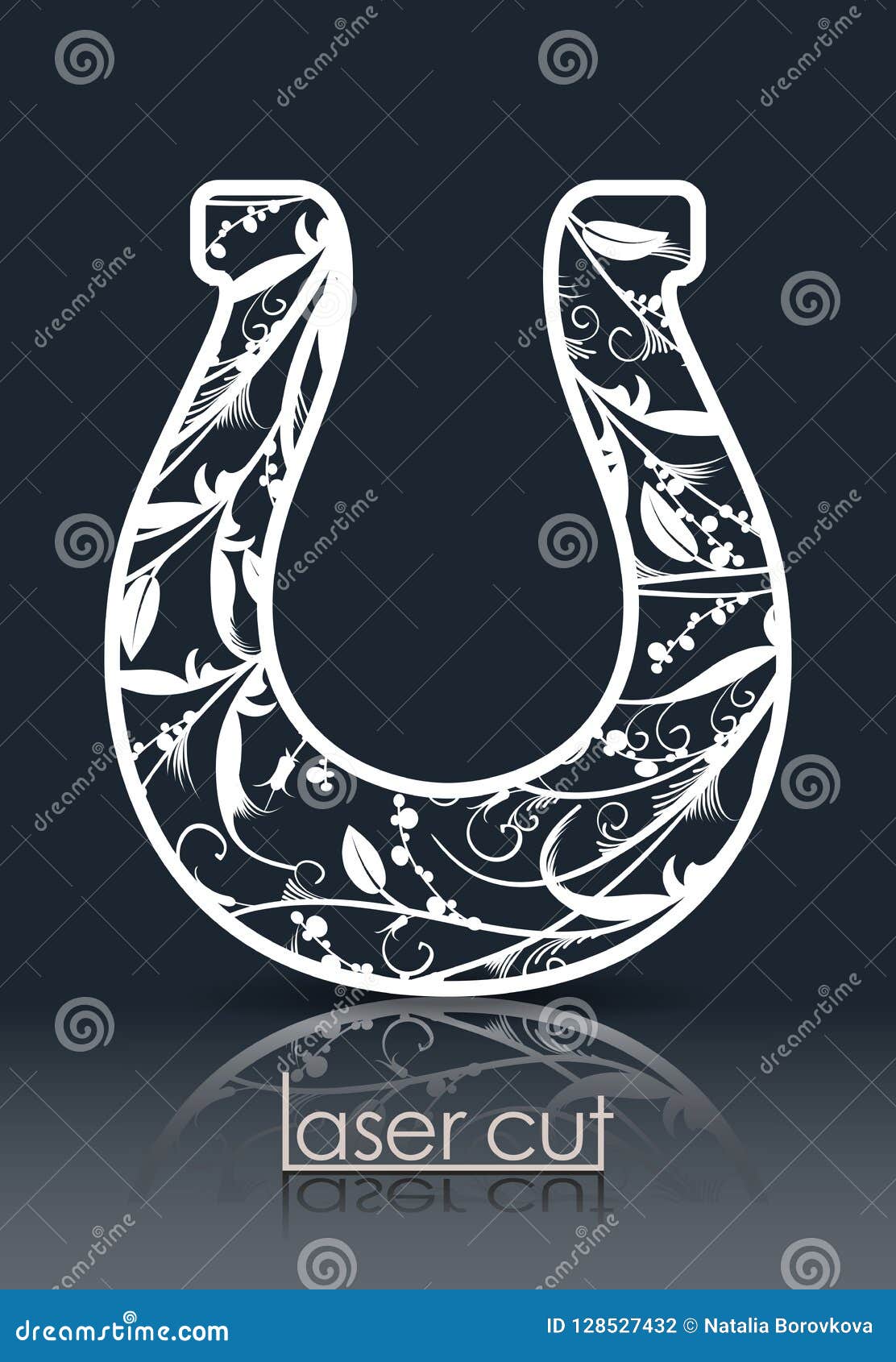 Laser Cut Template. Initial Monogram Letters. Fancy Floral Alphabet ...