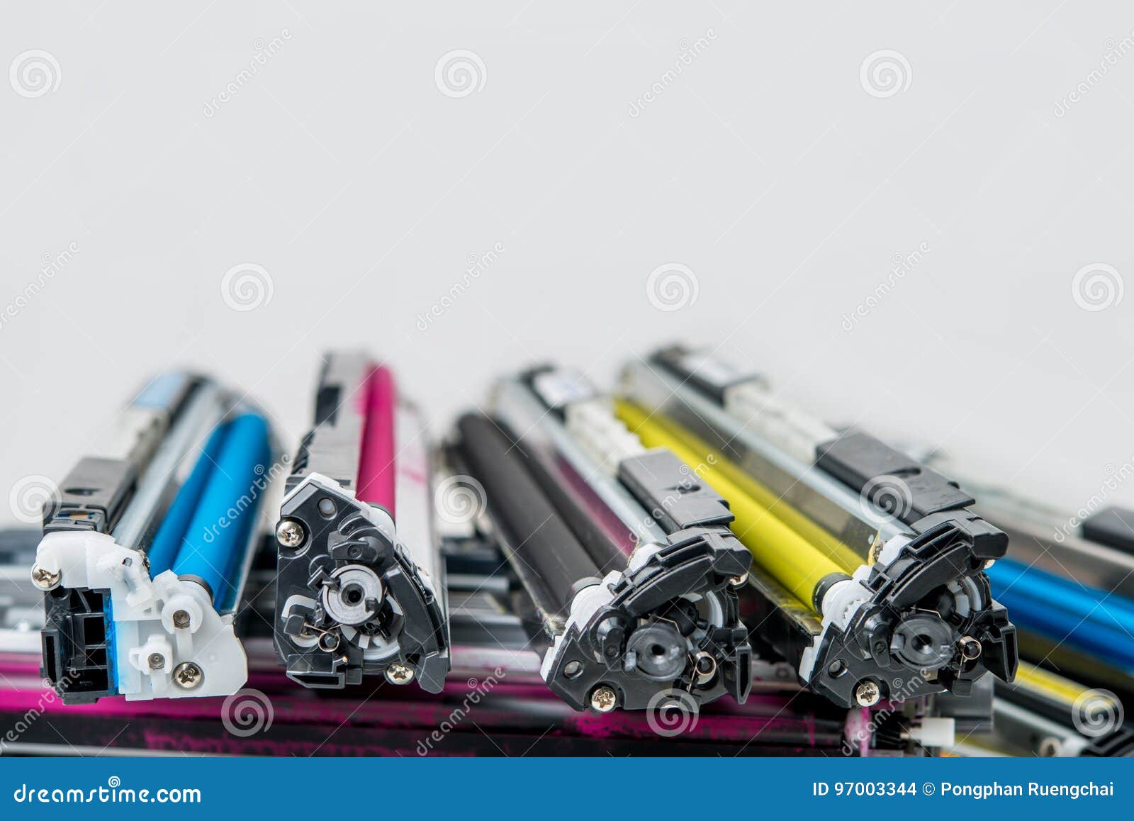 Laser toner cartridge stock photo. Image of disposable - 97003344